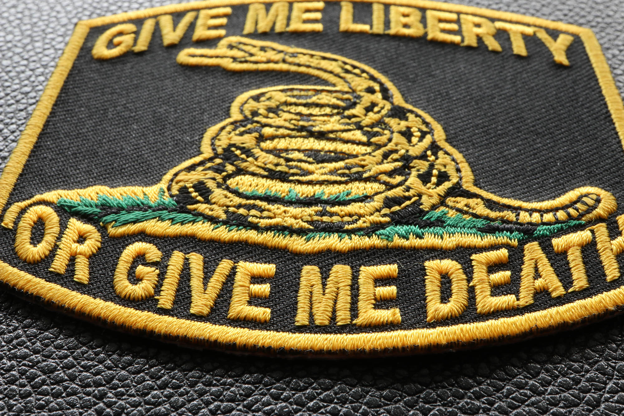 Give Me Liberty or Give Me Death Patch | US Military Veteran Patches by ...