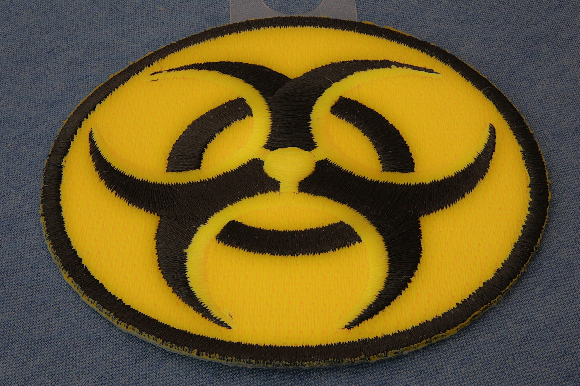 Bio Hazard Novelty Patch - Iron on Novelty Patches by Ivamis Patches