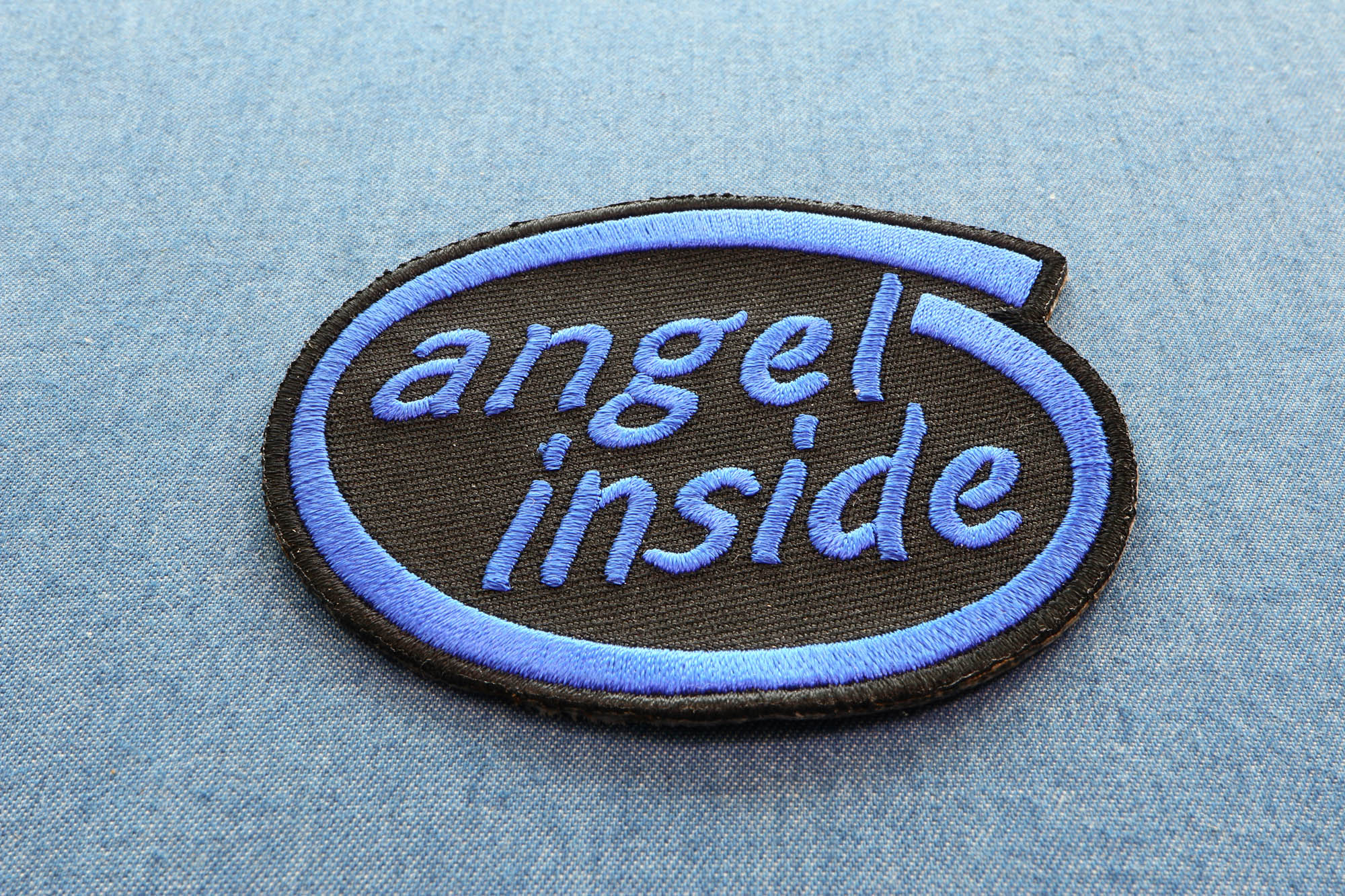 Angel Inside Iron On Patch For Ladies | Embroidered Patches by Ivamis ...