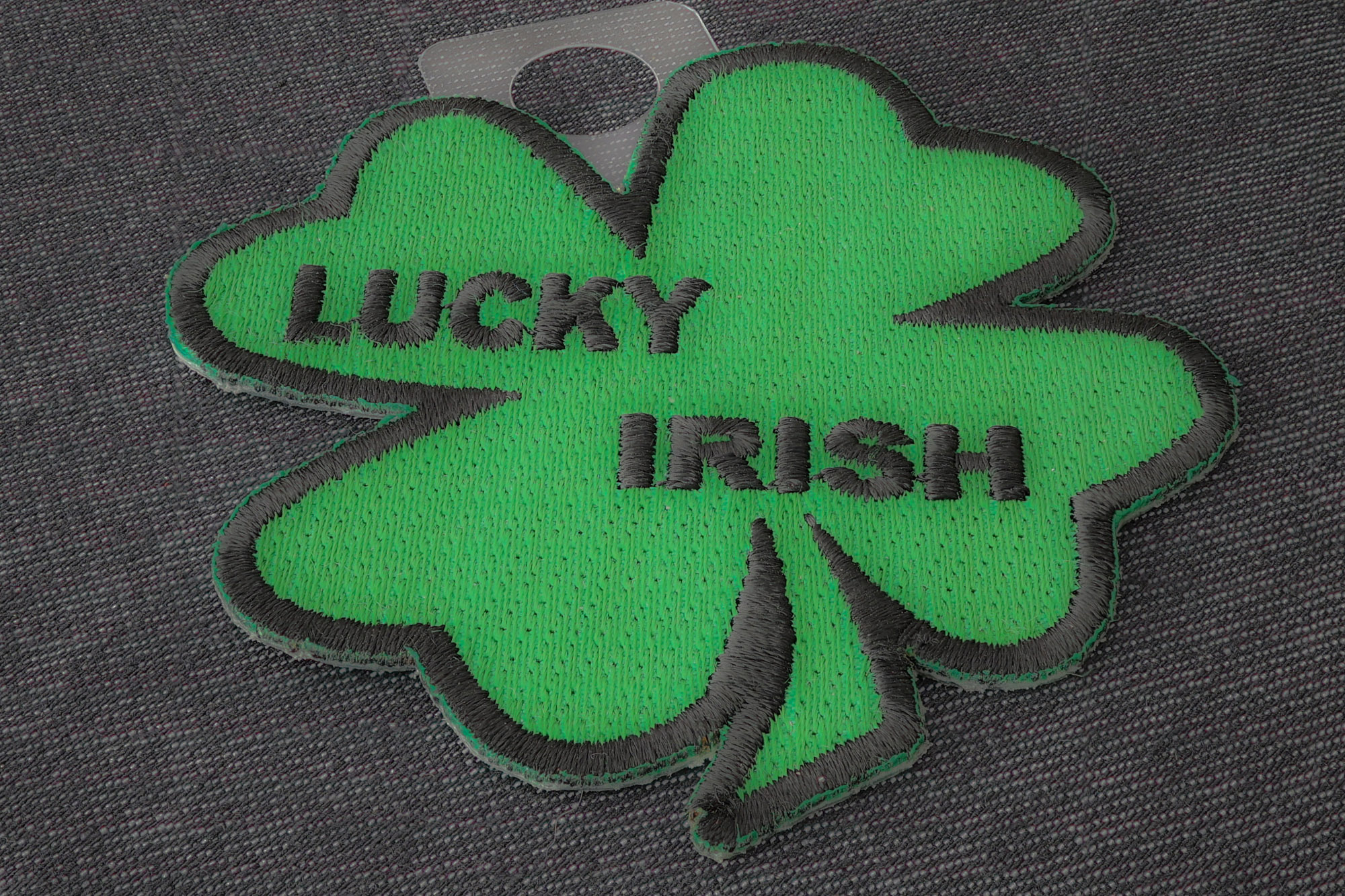 Lucky Irish Shamrock Patch, Iron on Patches by Ivamis Patches