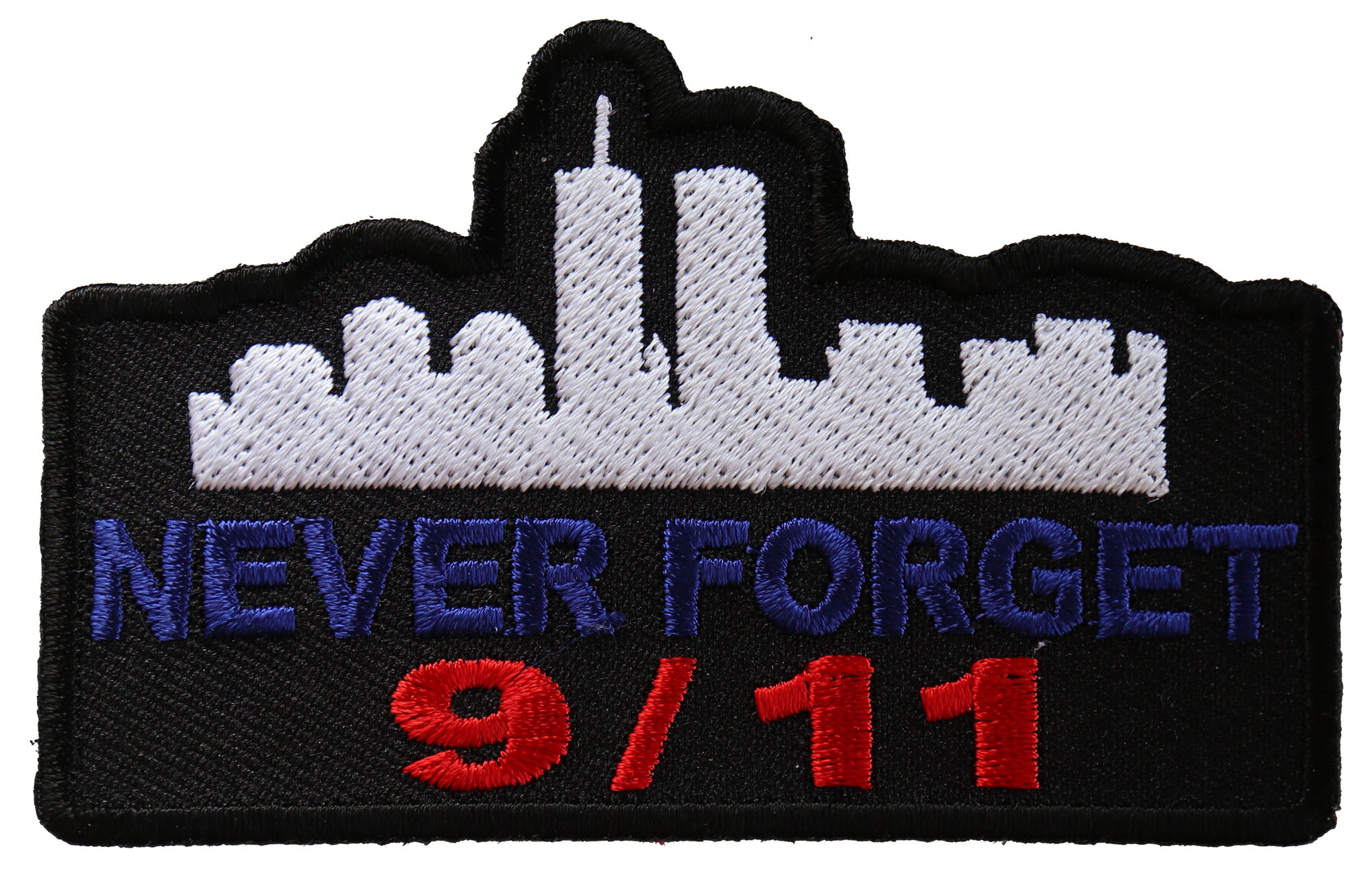 Iron On Never Forget 9 11 Patch | Embroidered Patches by Ivamis Patches