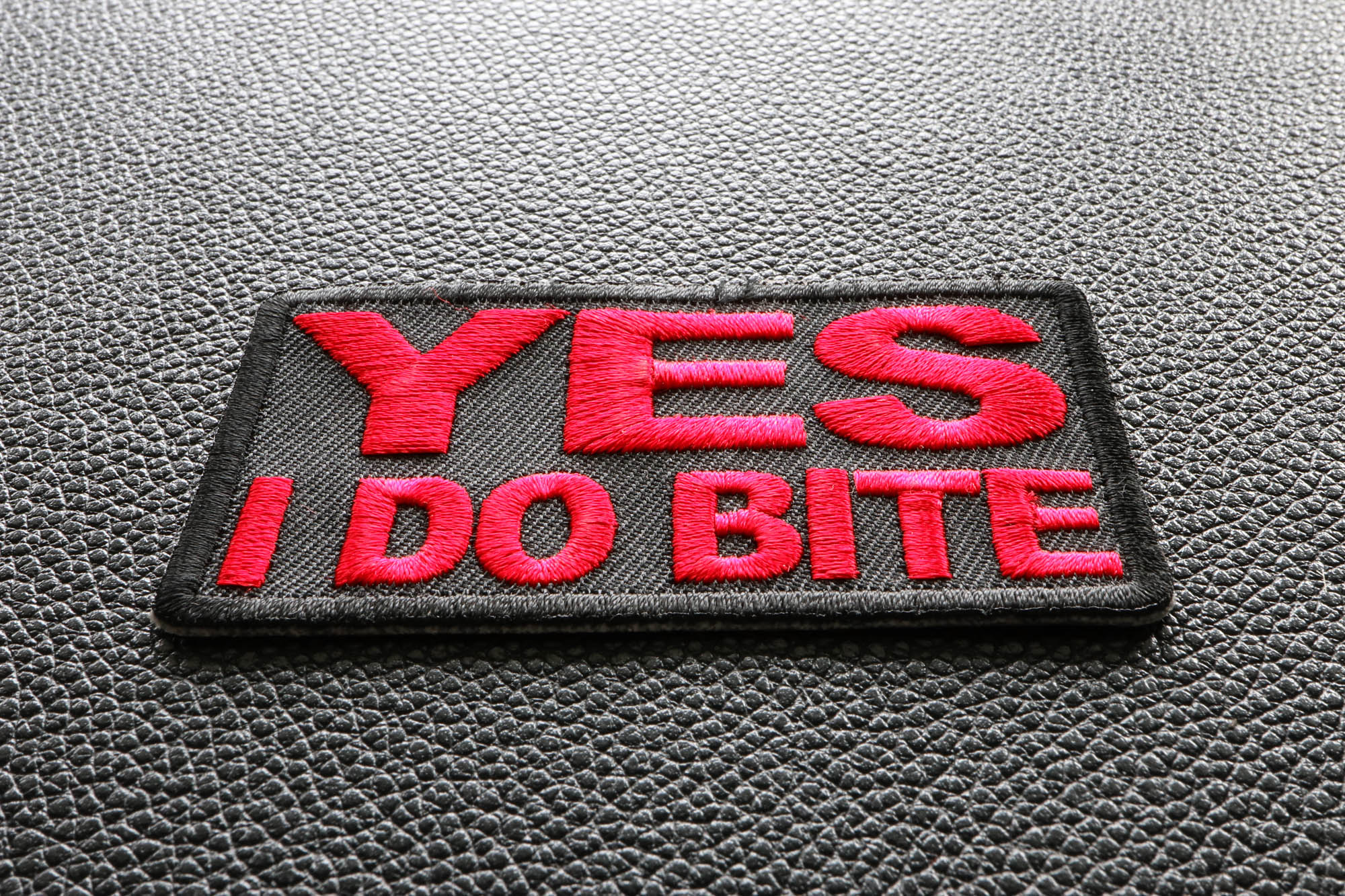 Yes I Do Bite Patch, Funny Patches for Adults by Ivamis Patches