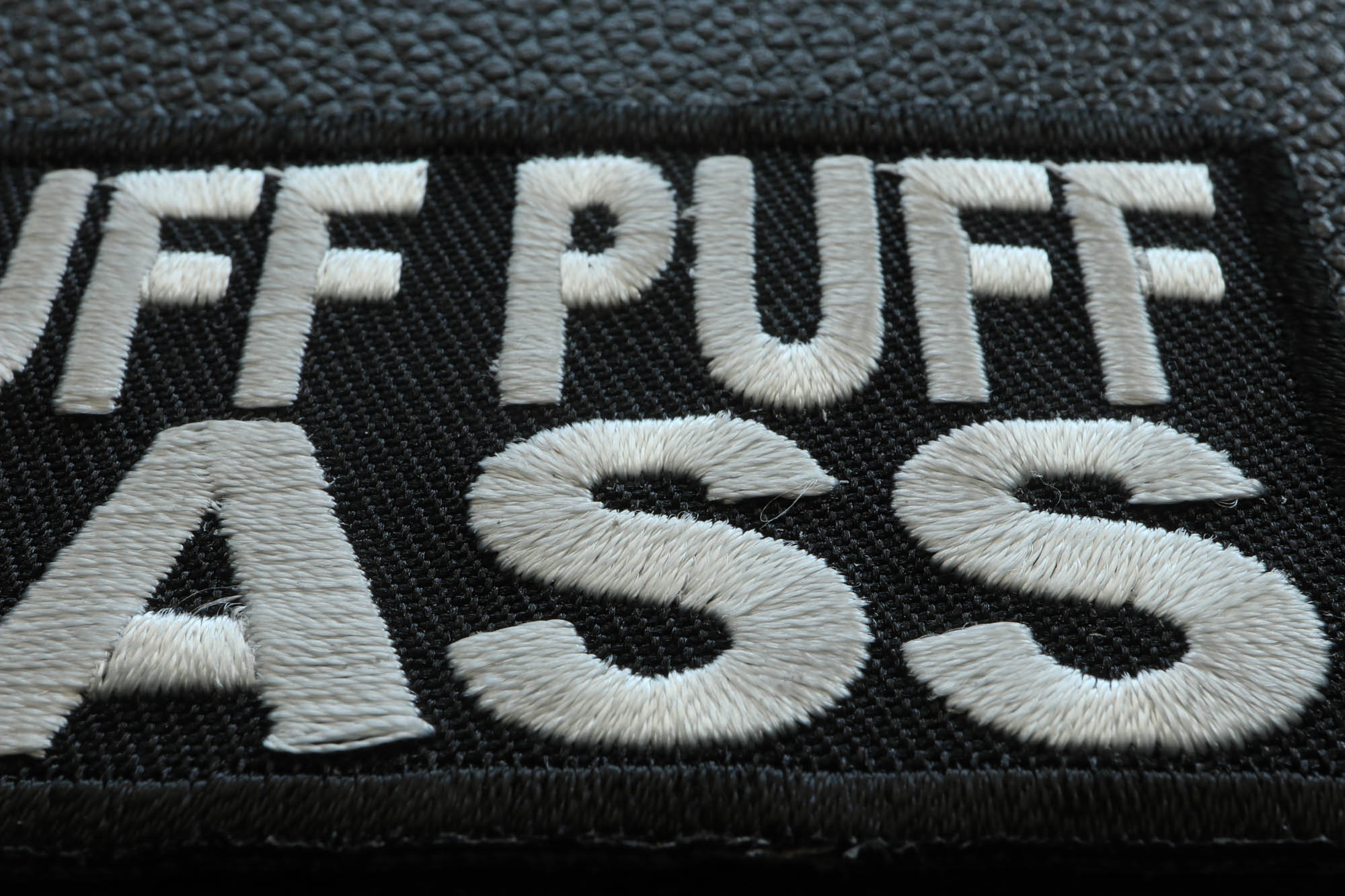 Puff Puff Pass Patch | Embroidered Pot Patches by Ivamis Patches