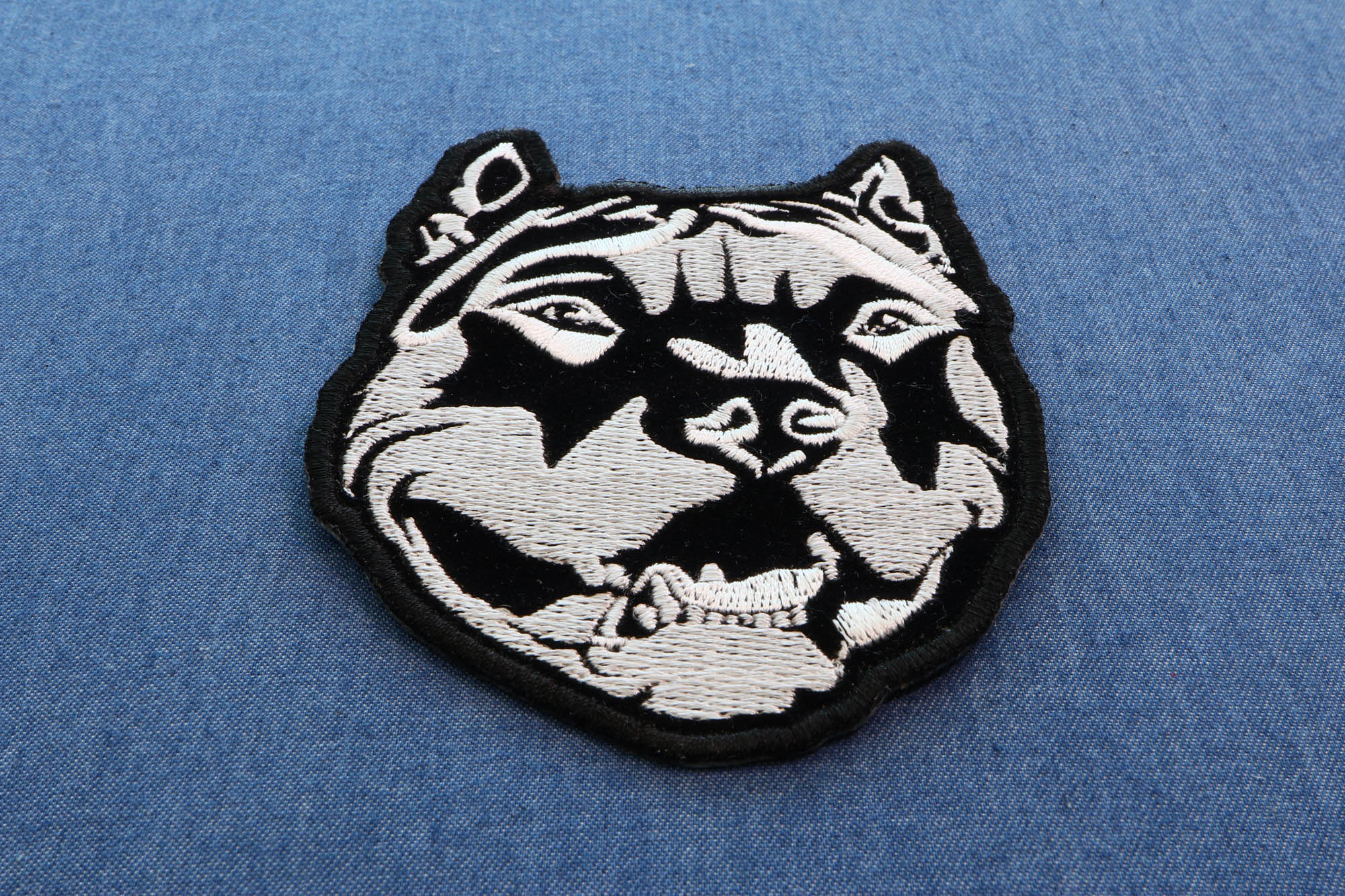 Iron On Small Pitbull Patch | Embroidered Patches by Ivamis Patches