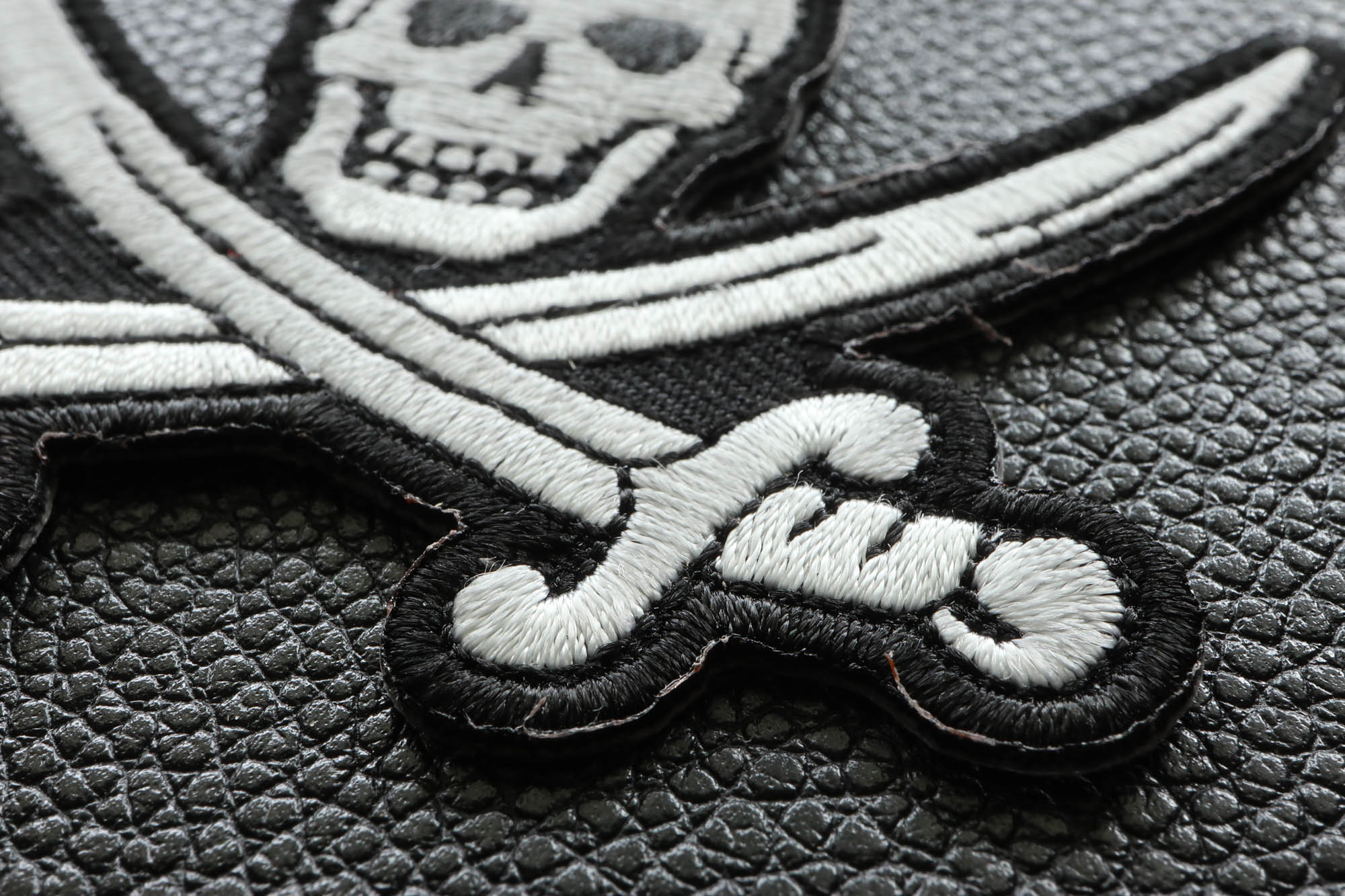 Pirate Sword Skull Patch, Skull Patches by Ivamis Patches