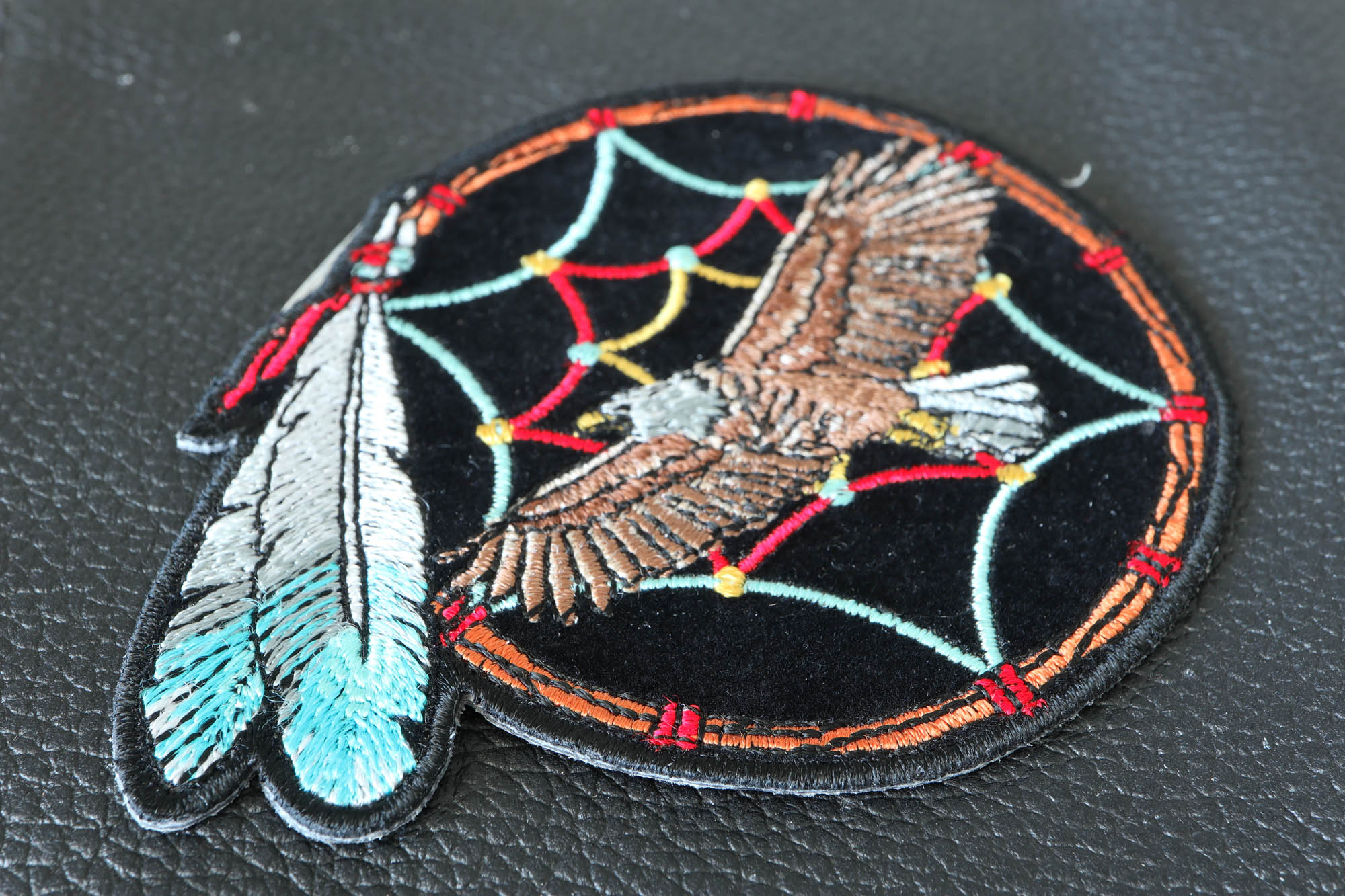 Eagle Dreamcatcher Small - Embroidered Patches by Ivamis Patches