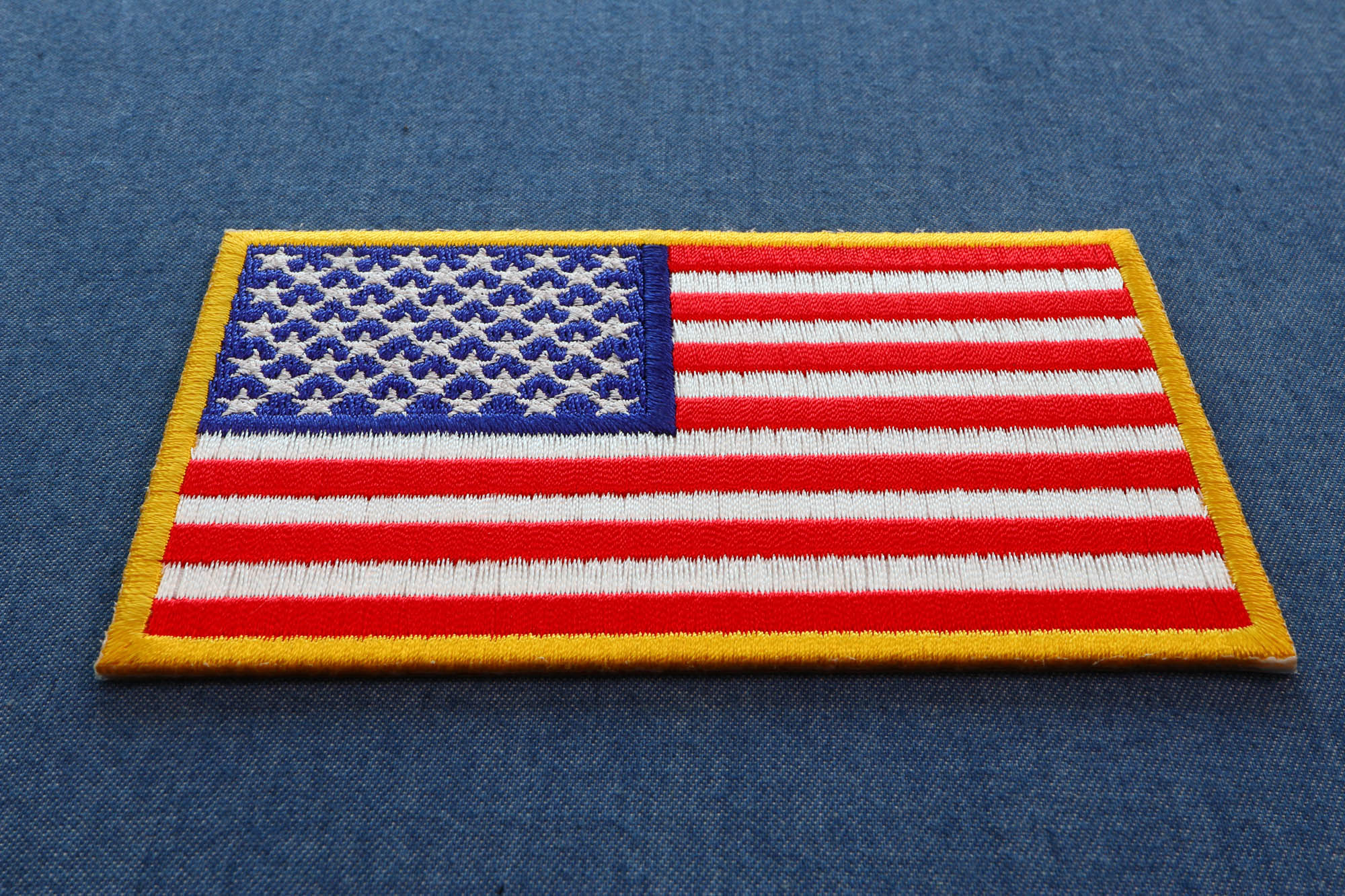 Embroidered American Flag 4 Inch | Embroidered Patches by Ivamis Patches
