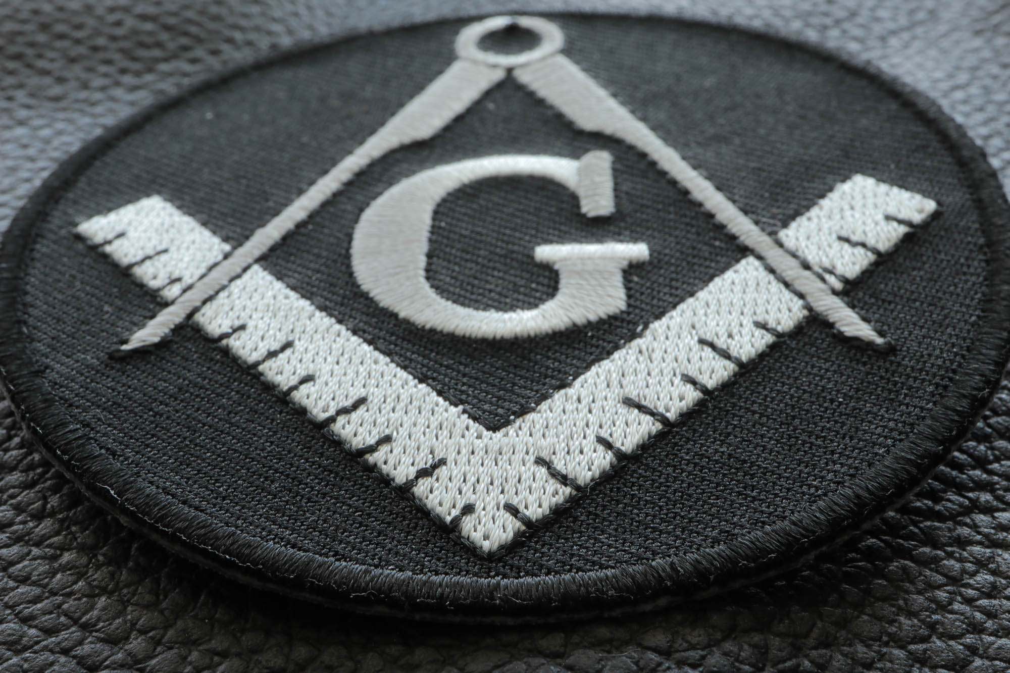 Mason Sign Embroidered Iron On Patch | Embroidered Patches by Ivamis ...