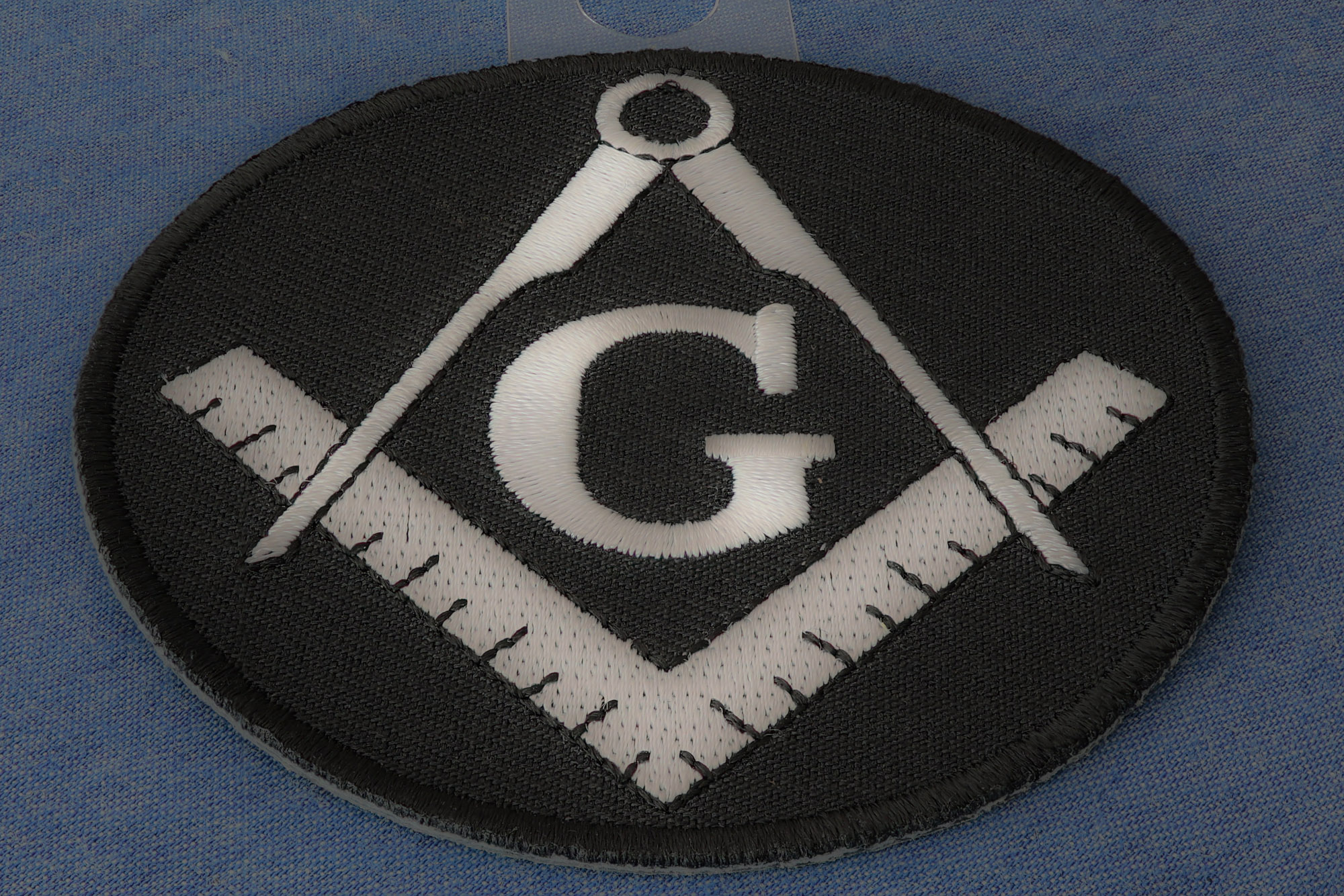 Mason Sign Embroidered Iron On Patch | Embroidered Patches by Ivamis ...