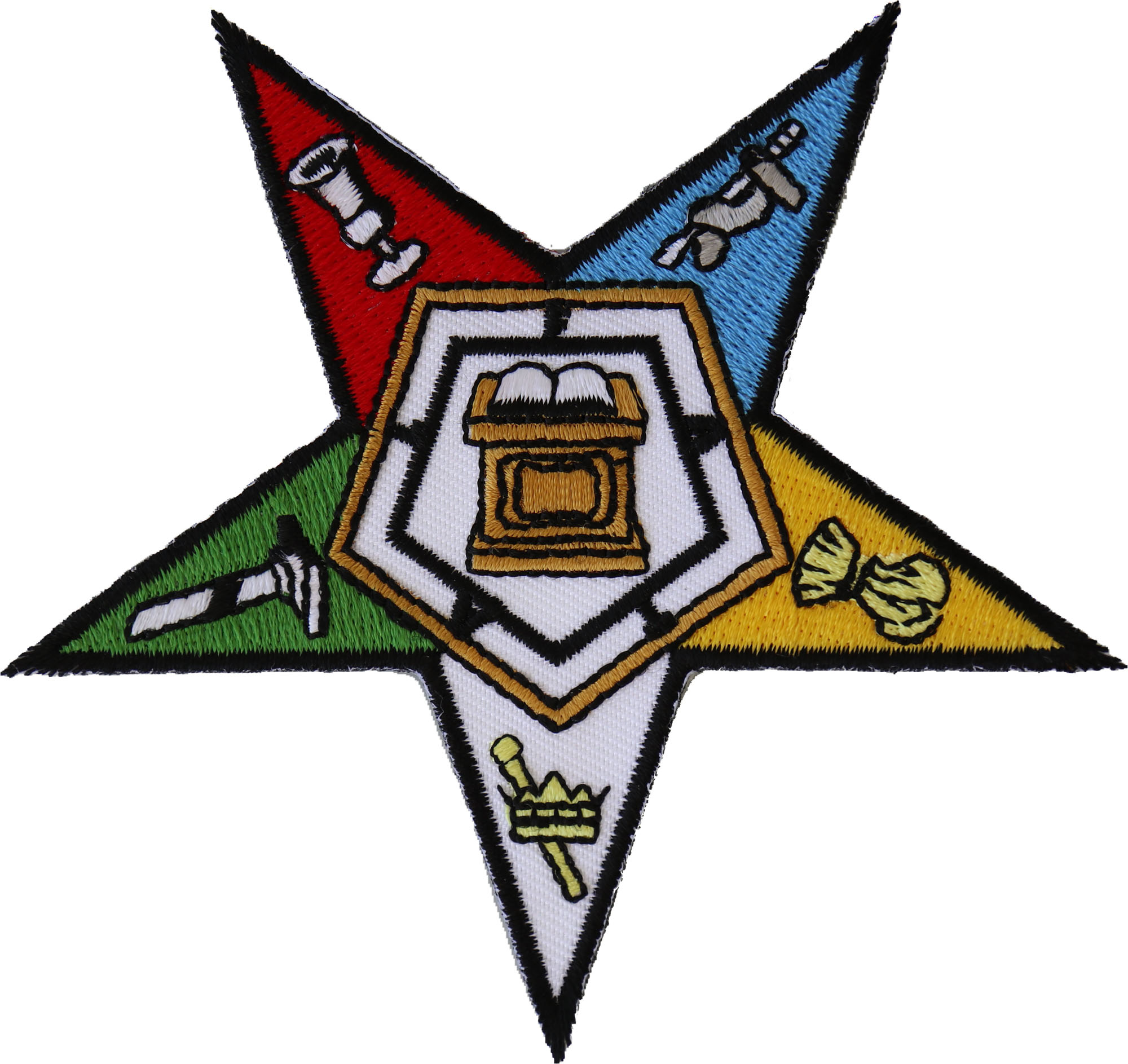 Eastern Star Mason Patch | Patriotic Patches -TheCheapPlace