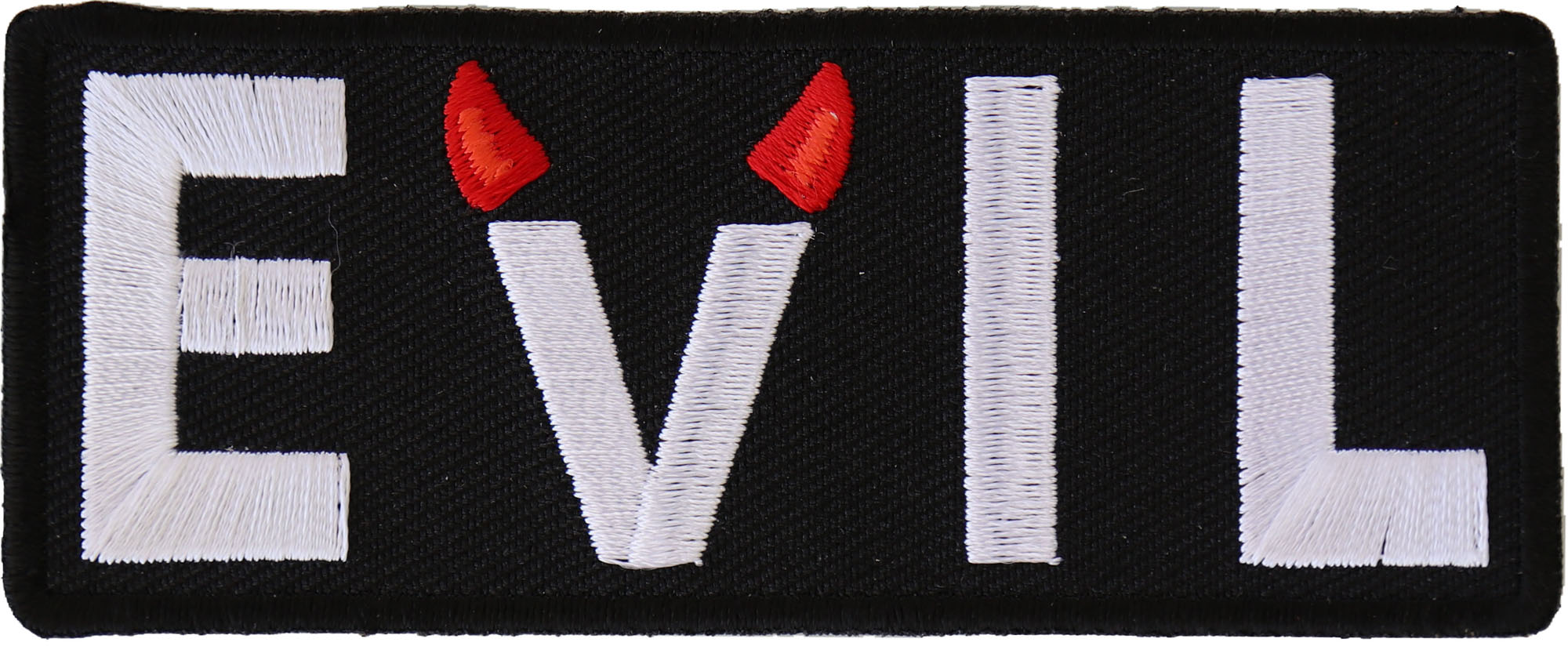 Evil Patch - Embroidered Devil's Ears | Embroidered Patches by Ivamis ...