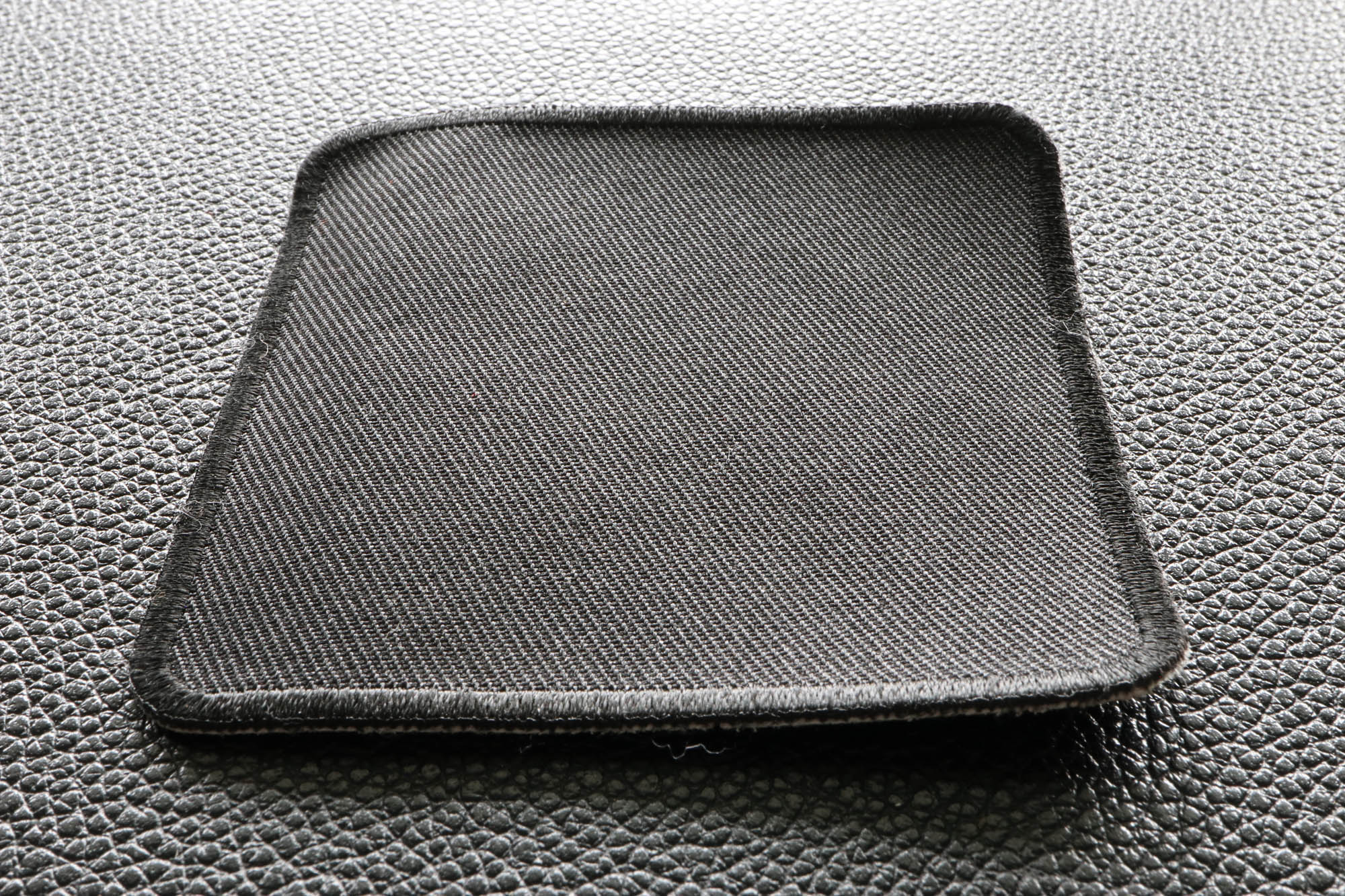 Black 3 Inch Square Blank Patch | Embroidered Patches by Ivamis Patches