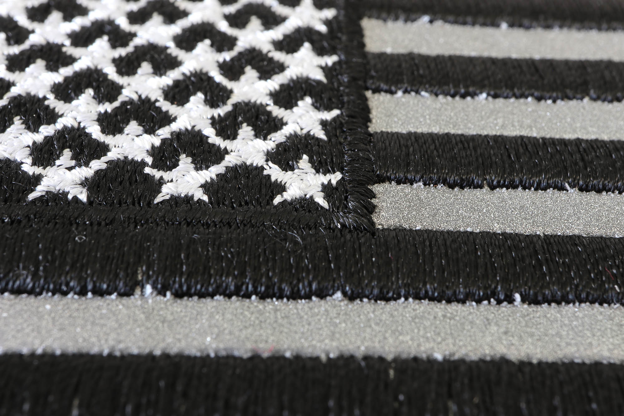American Flag Black and Reflective 4 Inch Patch | Embroidered Patches ...