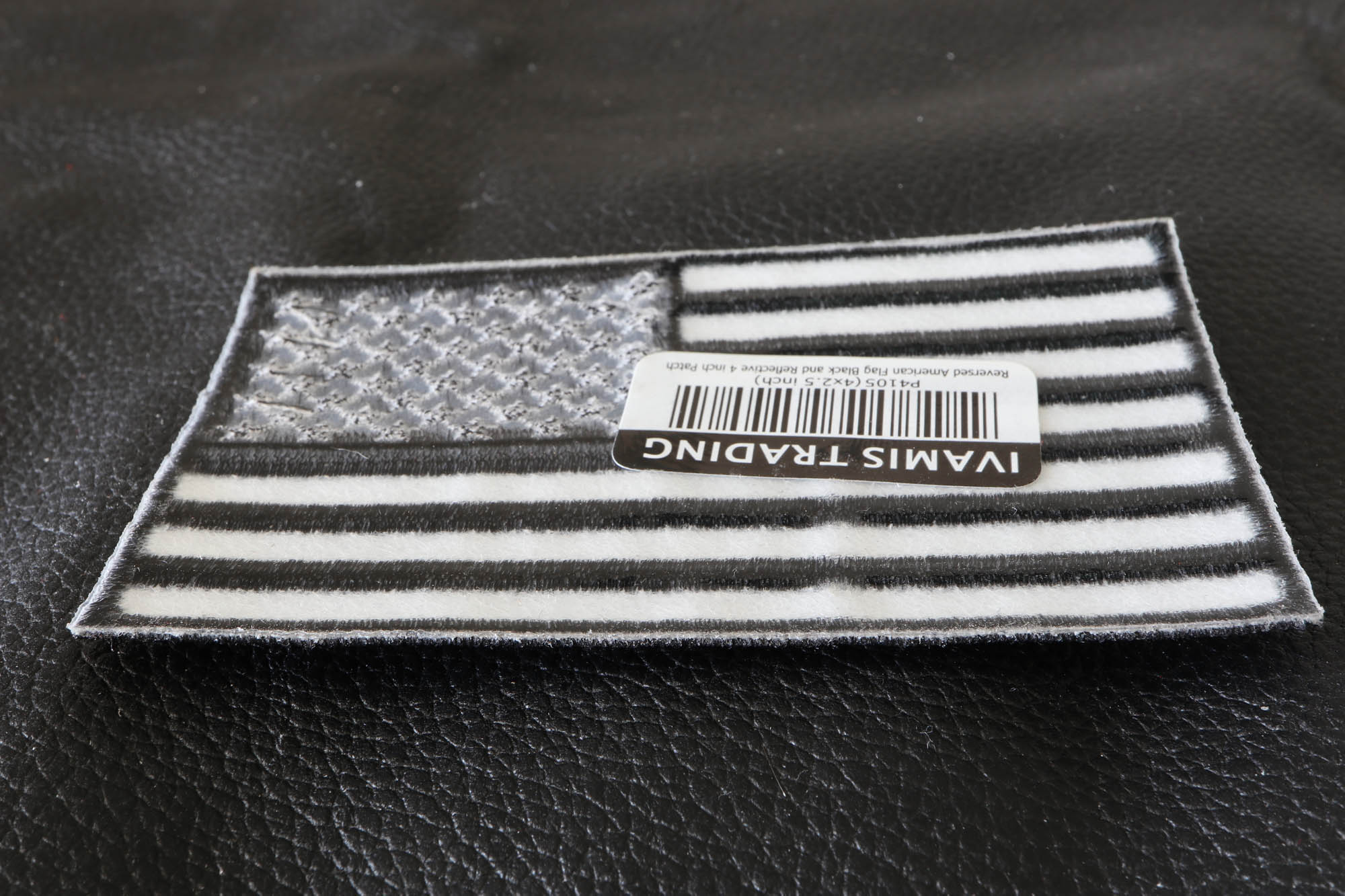 Reversed American Flag Black and Reflective 4 Inch Patch | American ...