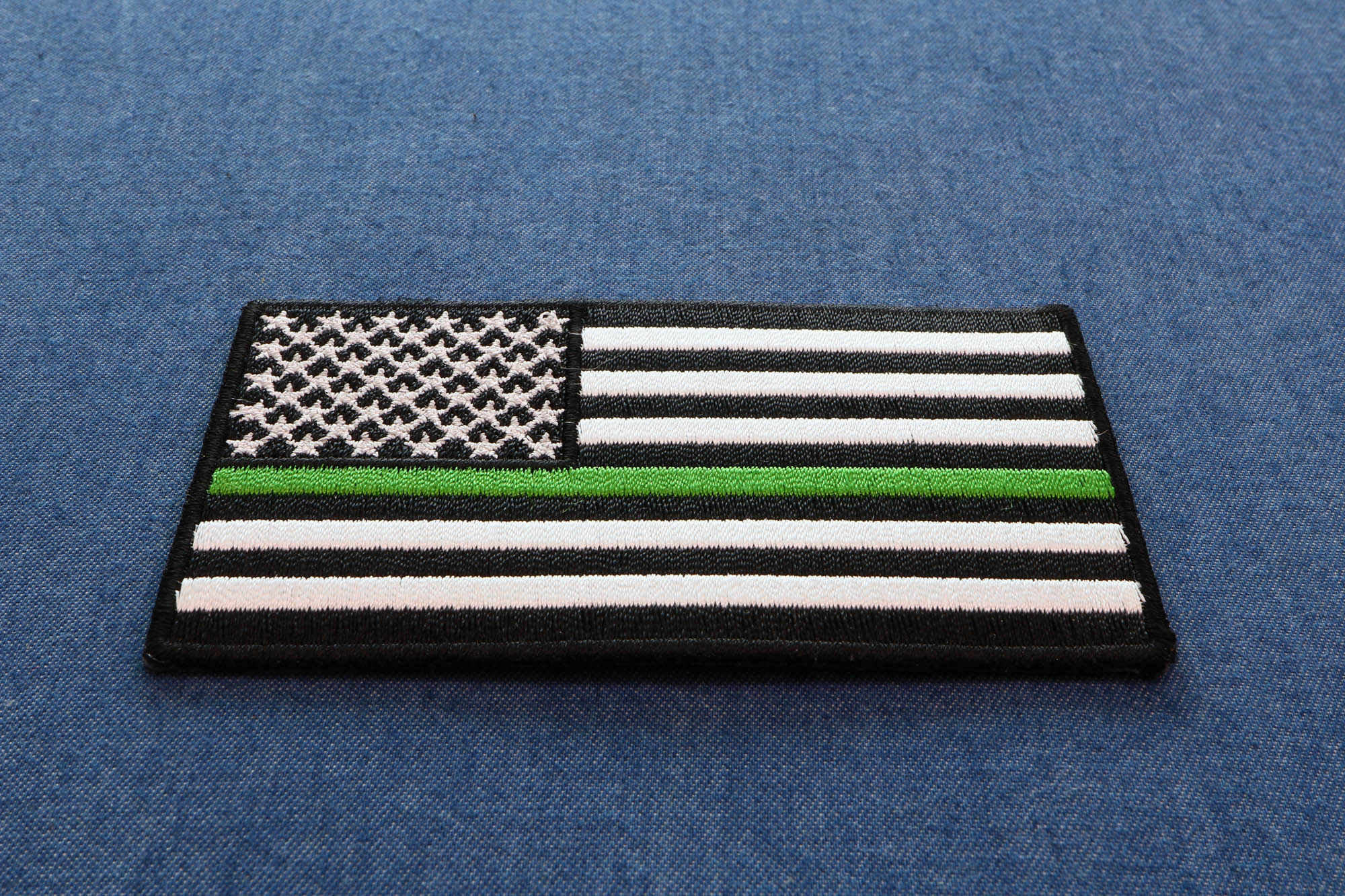 Subdued Green Stripe American Flag Patch | US Army Military Veteran ...