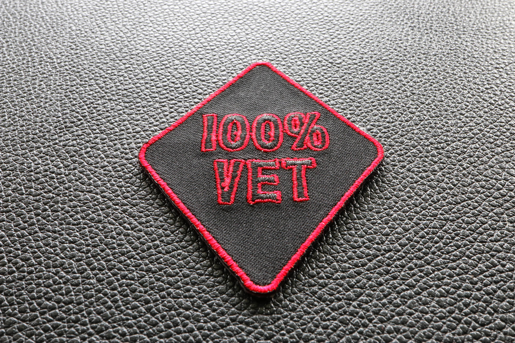 100 Percent Vet Patch | US Military Veteran Patches by Ivamis Patches