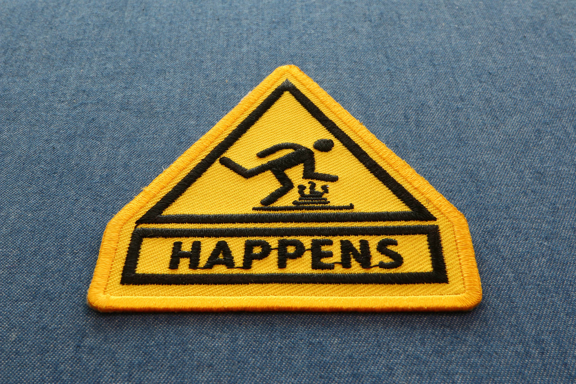 Shit Happens Patch, Funny Patches by Ivamis Patches