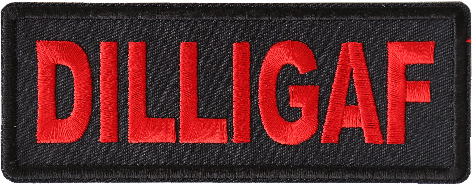 Dilligaf Patch - Biker Saying Patches by Ivamis Patches