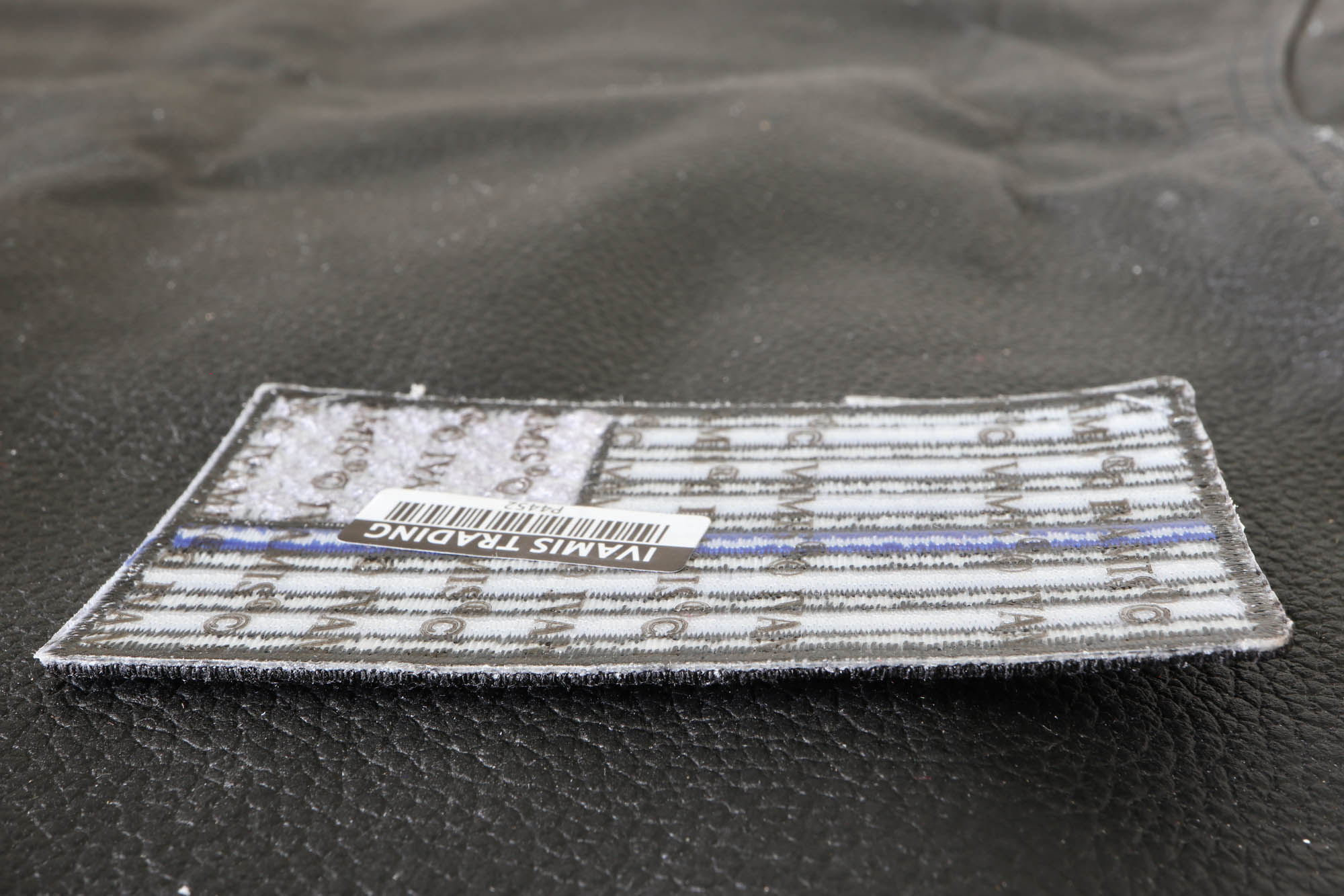 Thin Blue Line American Flag Reversed Patch | Police Patches -TheCheapPlace