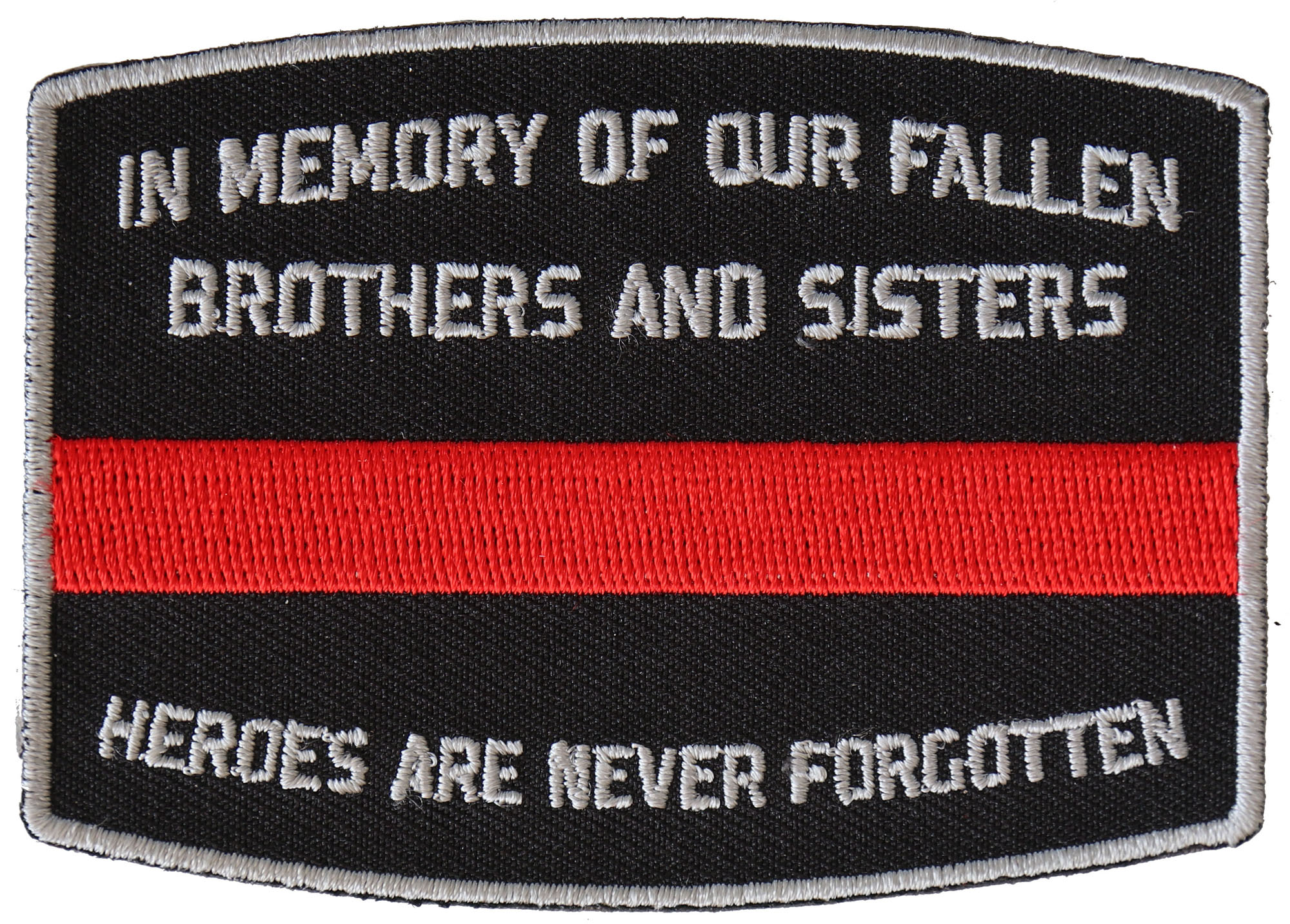 Fallen Firefighter Memorial Patch | Embroidered Patches by Ivamis Patches