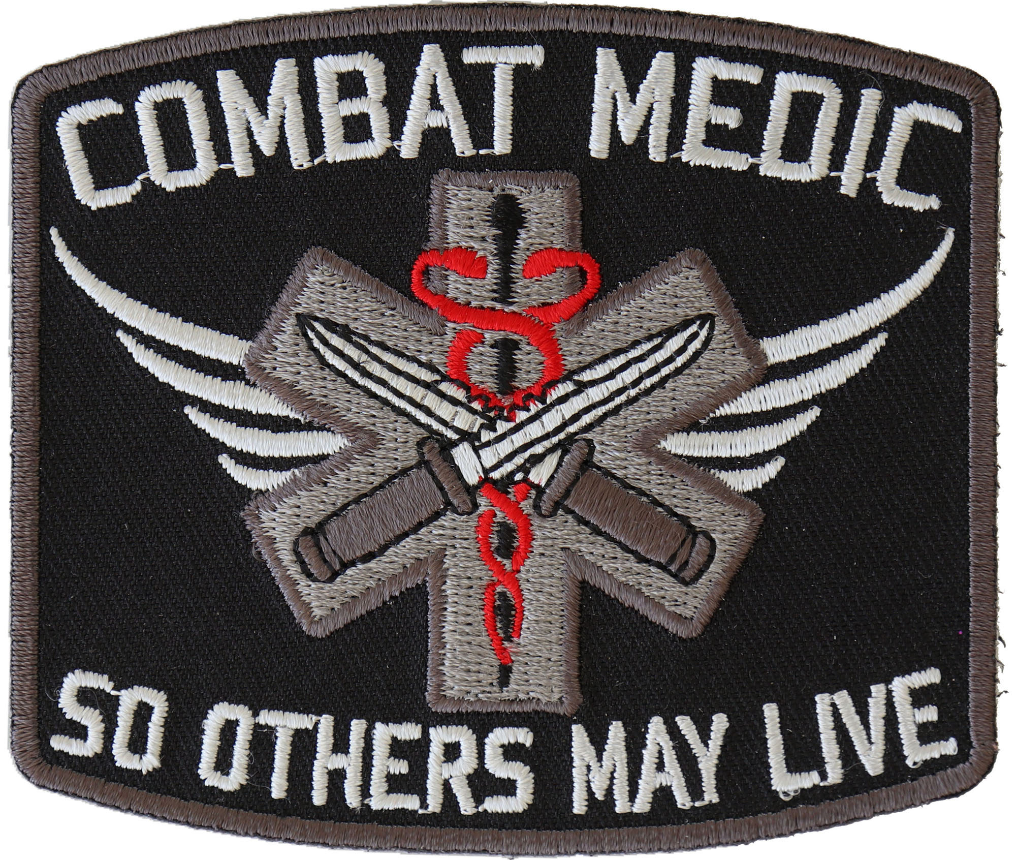 Combat Medic Patch So Others May Live | Embroidered Patches by Ivamis ...