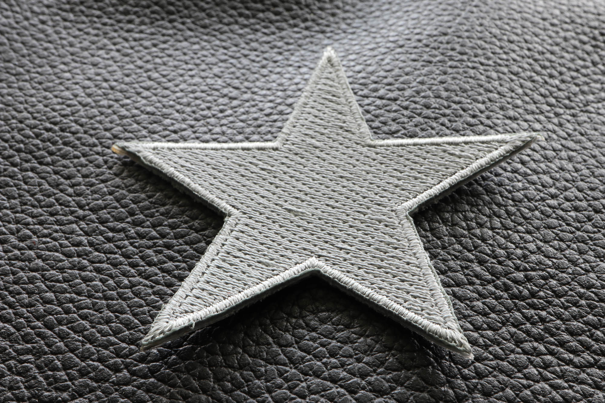Silver Star Patch, Iron on Patches by Ivamis Patches
