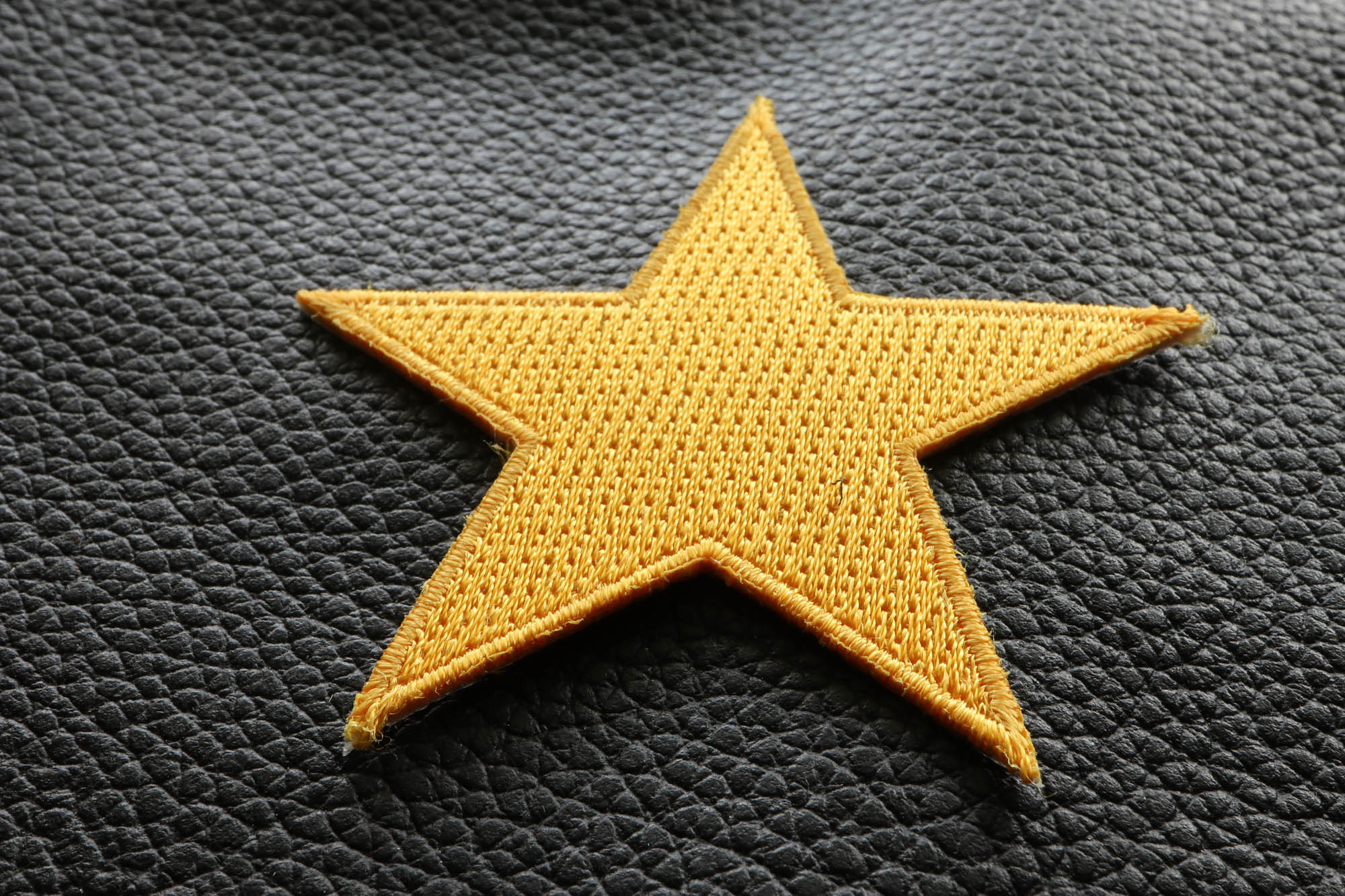 Gold Star Patch, Iron on Patches by Ivamis Patches