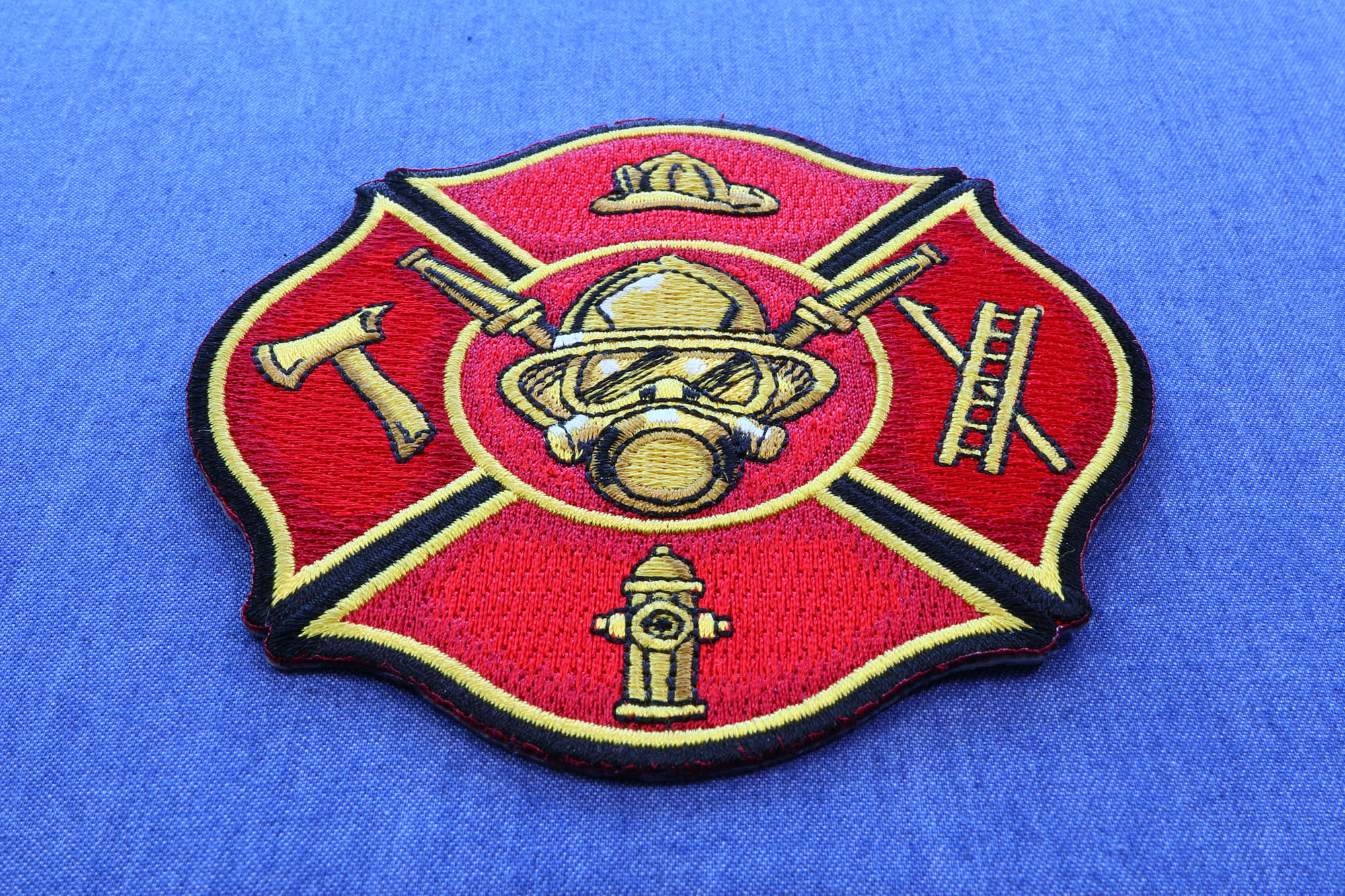 Fire Fighter Patch for Sewing or Ironing on to Jackets by Ivamis Patches
