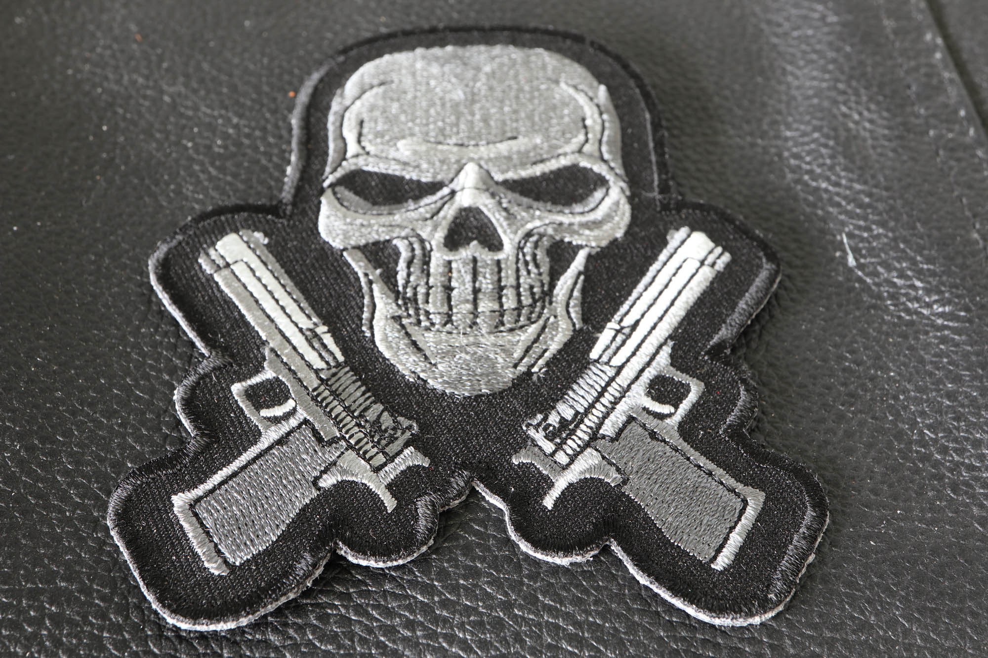 Guns and Skull Patch, Skull Patches by Ivamis Patches