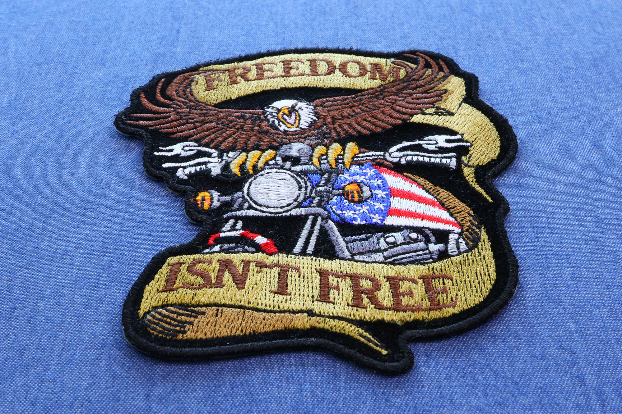 Eagle Motorcycle Patch for Biker Jackets by Ivamis Patches