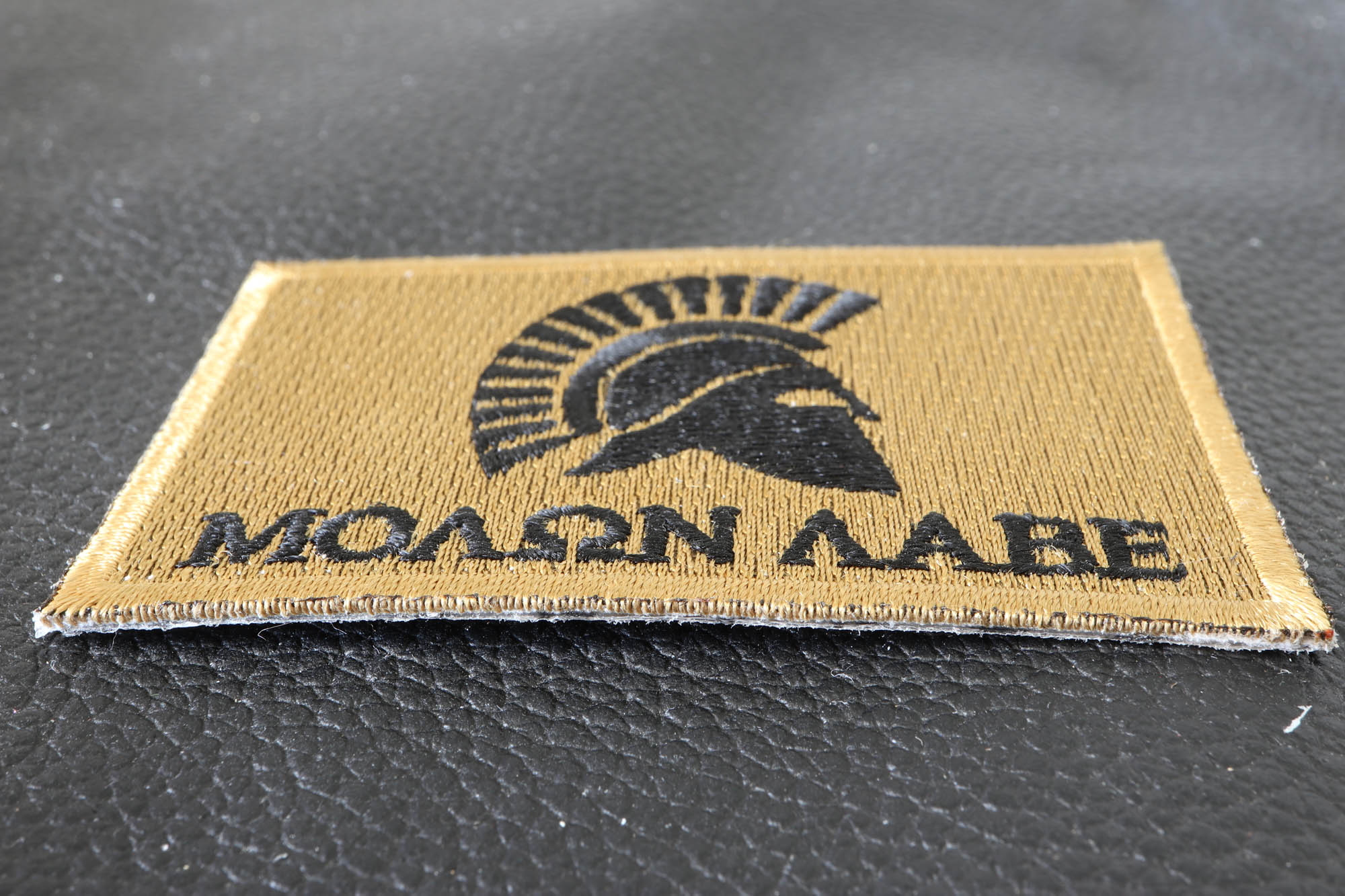 Black and Brown Come and Take It Molon Labe Spartan Helmet Patch by ...