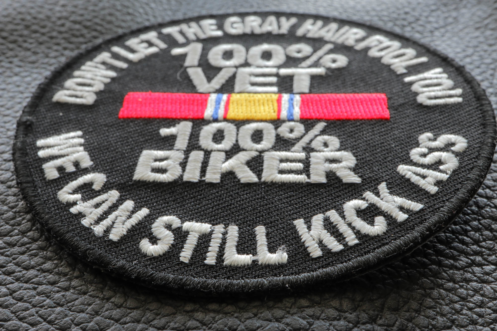 100 Percent Vet 100 Percent Biker We Can Still Kick Ass Patch by Ivamis ...