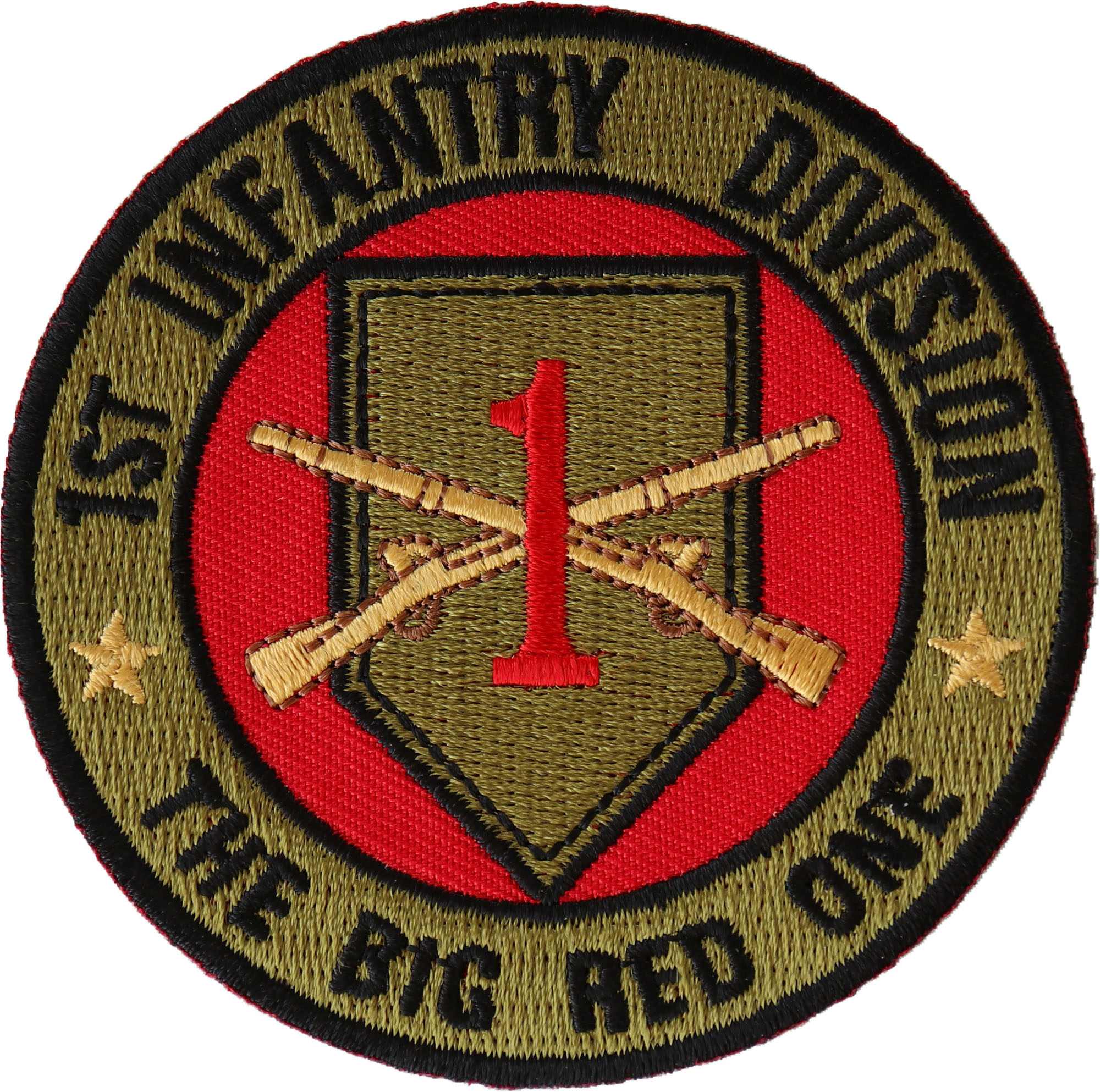 1st Infantry Division Patch The Big Red One | Army Patches -TheCheapPlace