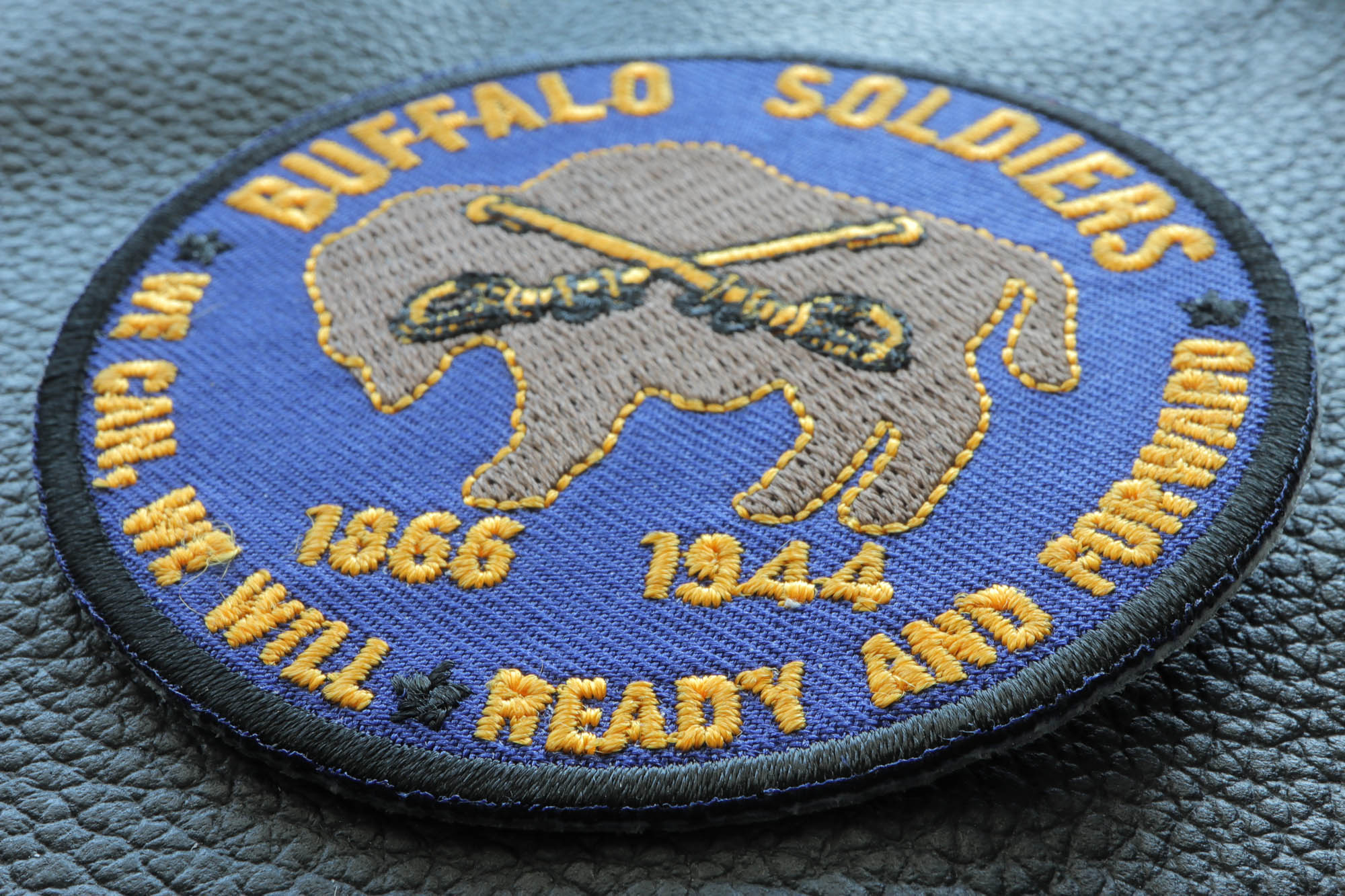 Buffalo Soldiers Patch We Can We Will Read and Forward by Ivamis Patches