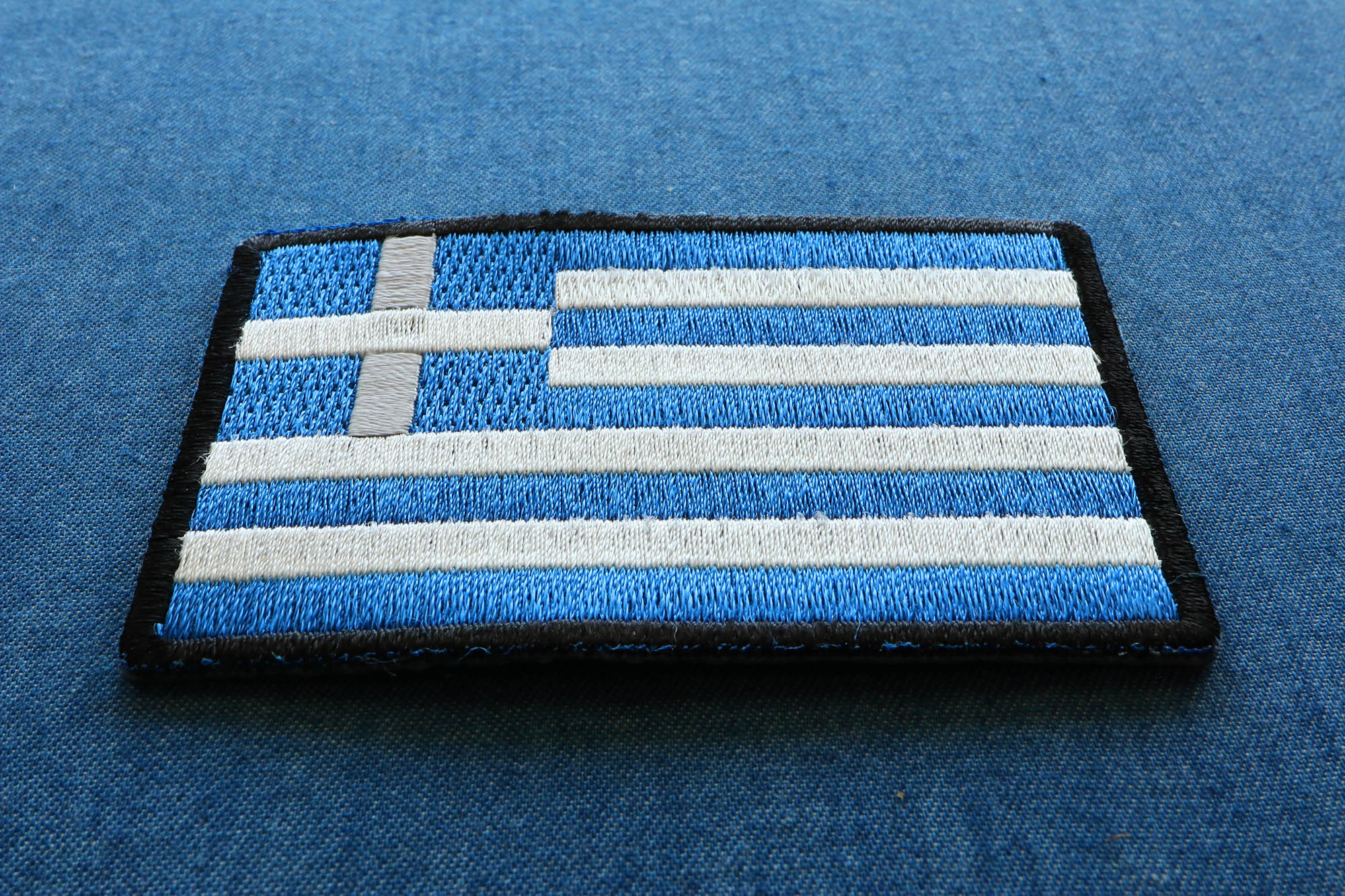 Greek Flag Patch by Ivamis Patches
