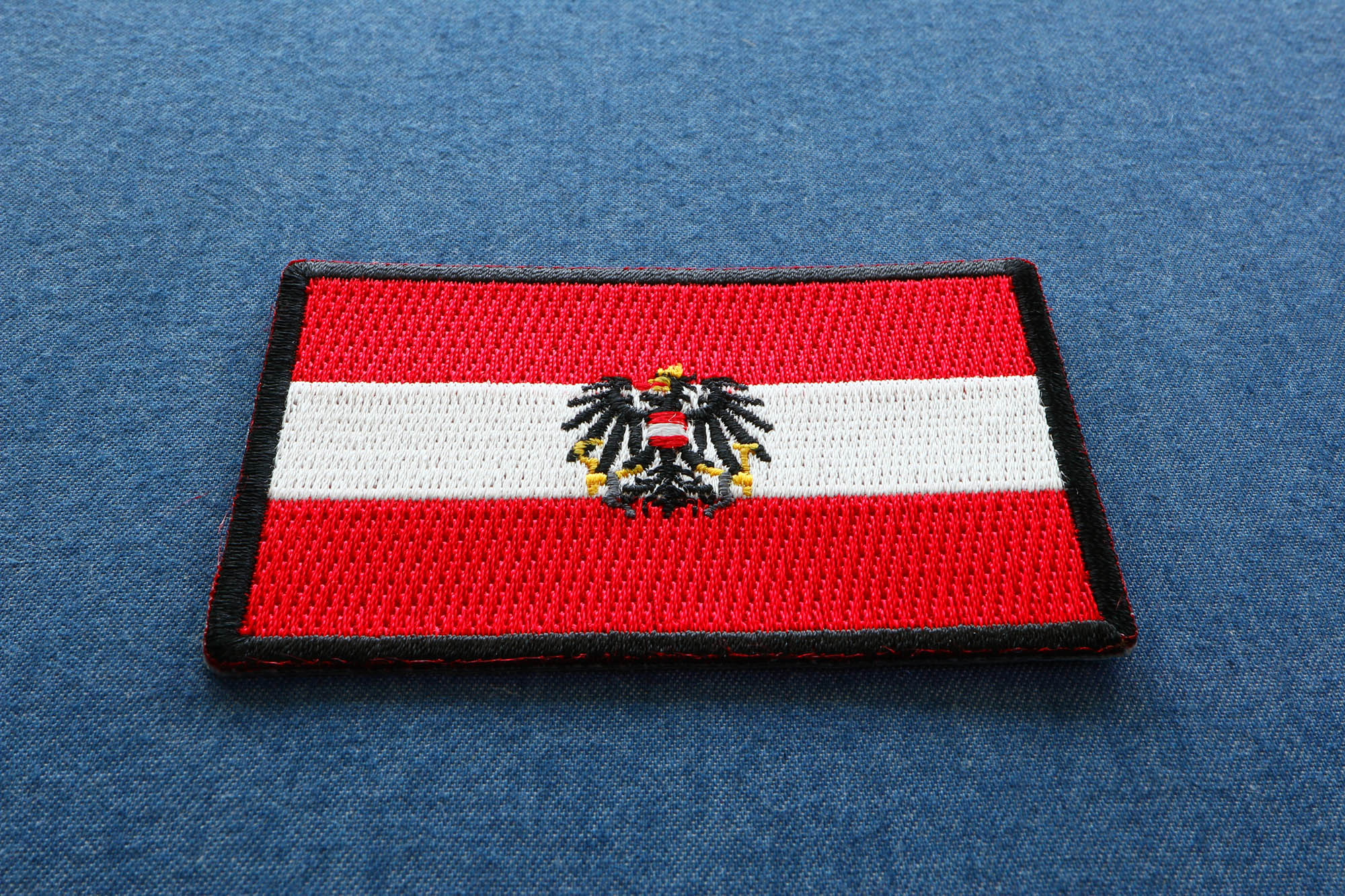 Austrian Flag Patch by Ivamis Patches