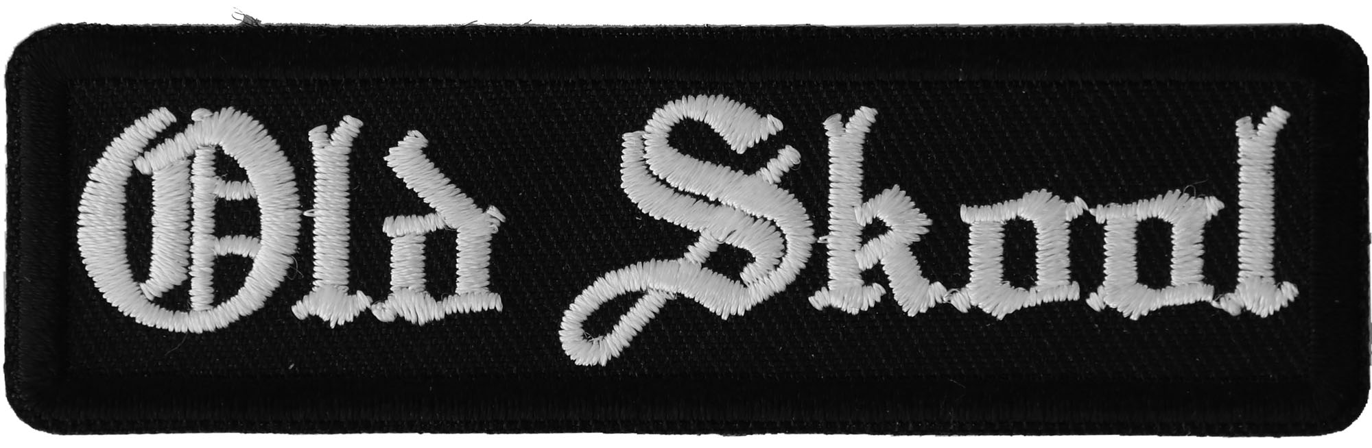 Old Skool Patch, Biker Sayings by Ivamis Patches