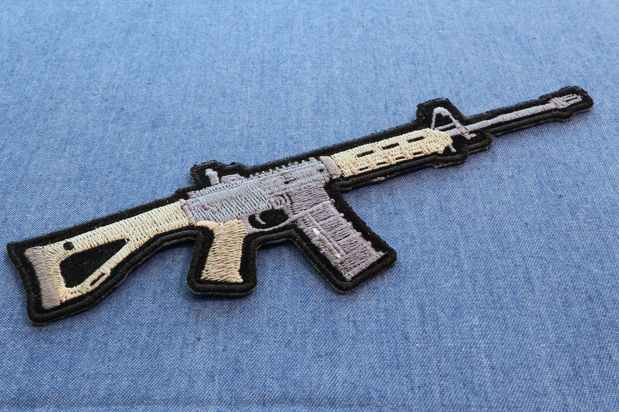 AR 15 Assault Rifle Patch by Ivamis Patches