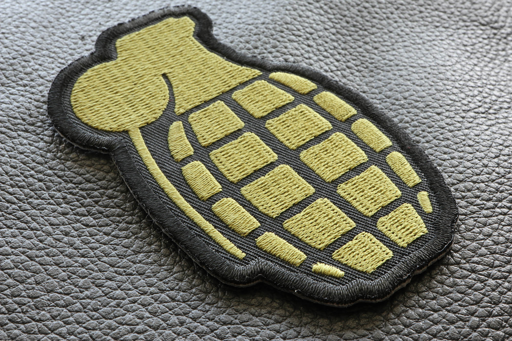 Grenade Patch In OD Green by Ivamis Patches