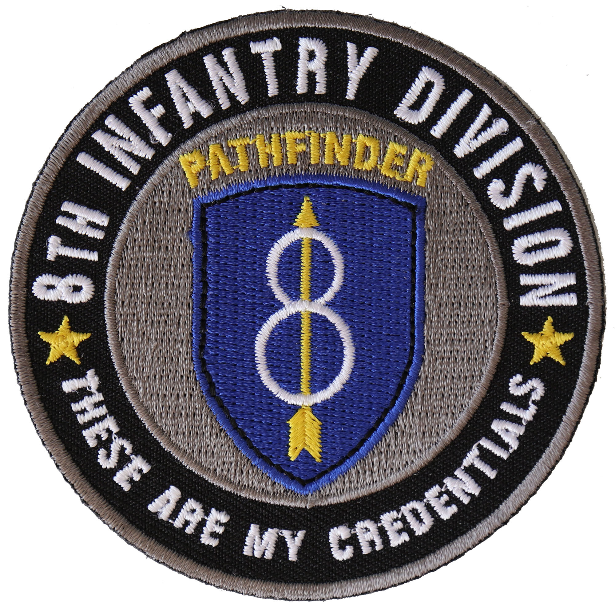 8th Infantry Division Pathfinder Patch by Ivamis Patches