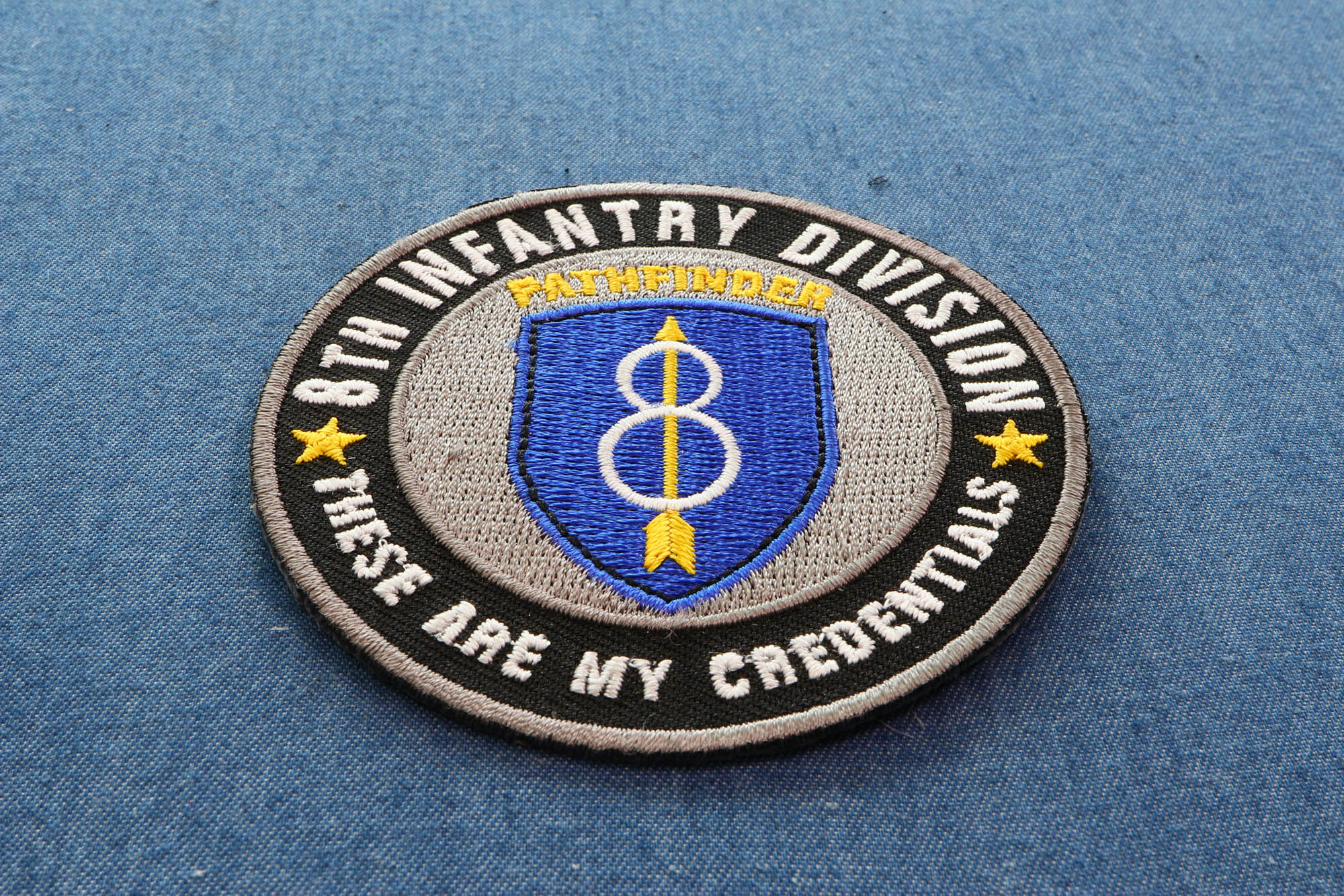 8th Infantry Division Pathfinder Patch by Ivamis Patches