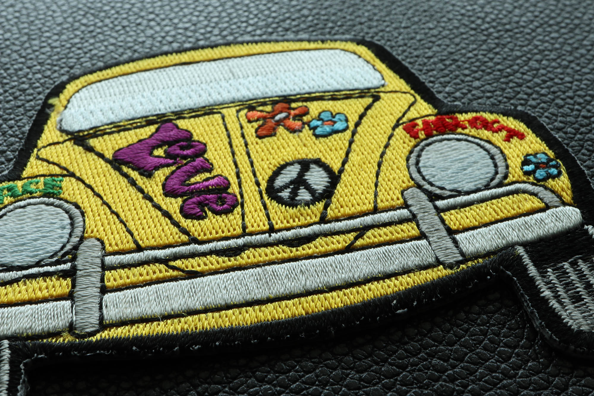 Hippie Patch for Sewing or Ironing on to Clothes by Ivamis Patches