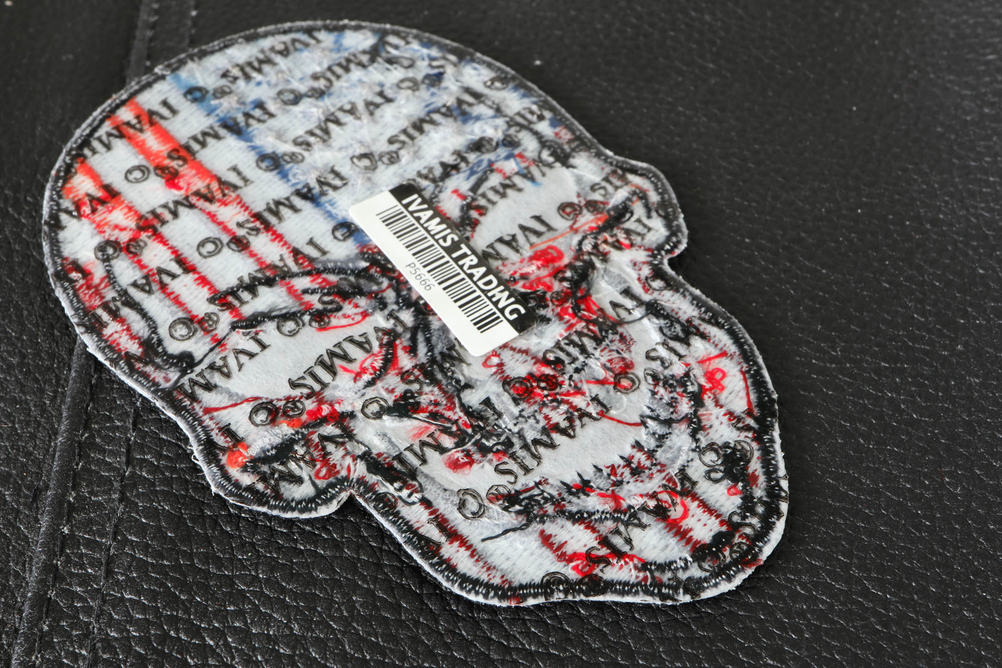 American Flag Small Skull Patch - TheCheapPlace