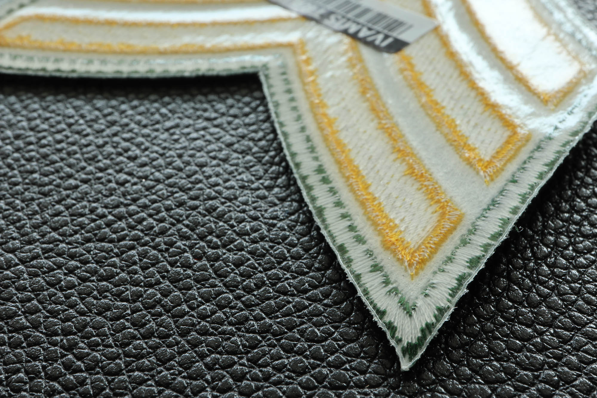 Green and Yellow Sergeant Chevron Iron on Patch - TheCheapPlace