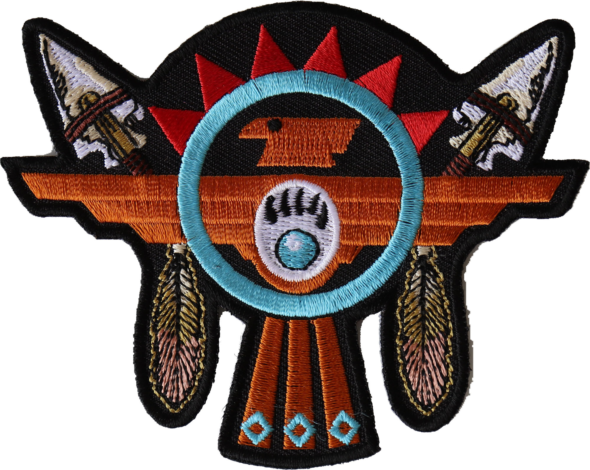 Native American Thunderbird Arrows Patch by Ivamis Patches