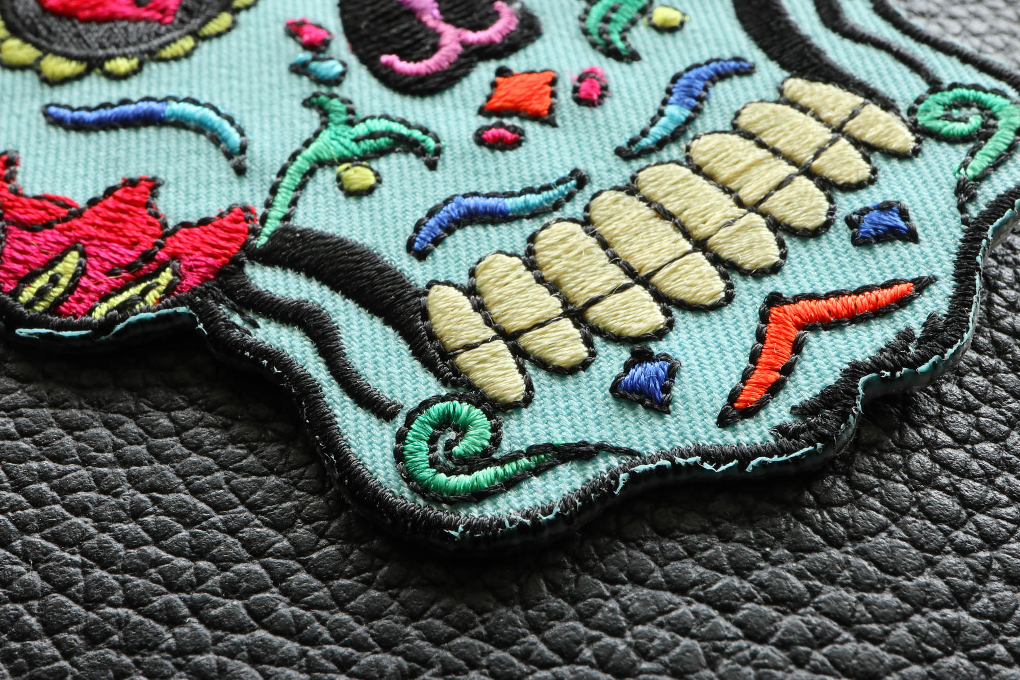 Sugar Skull Patch, Skull Patches by Ivamis Patches