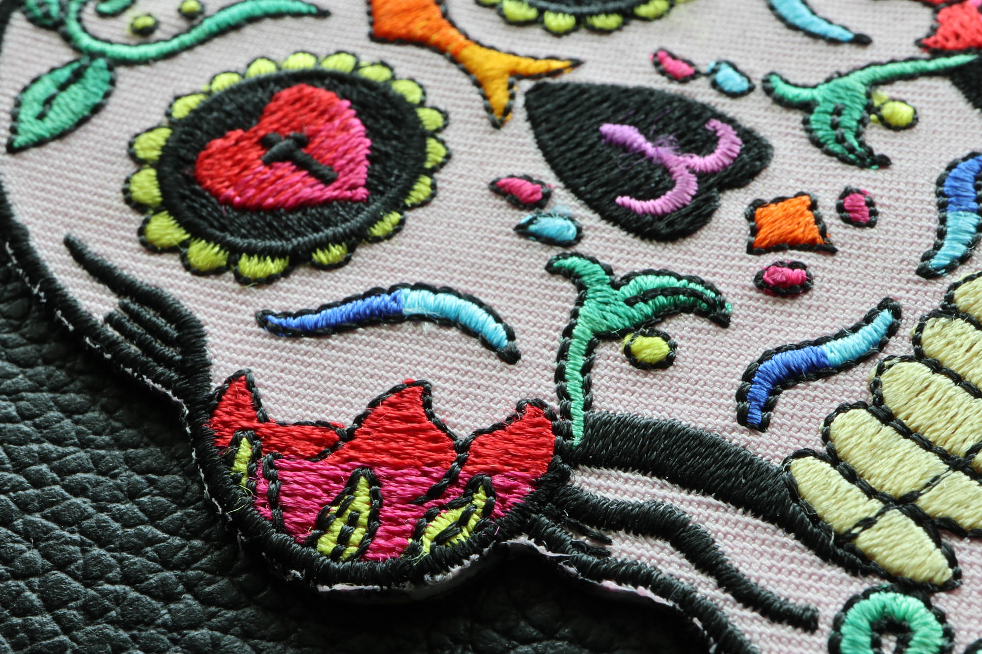 Sugar Skull Patch, Skull Patches by Ivamis Patches