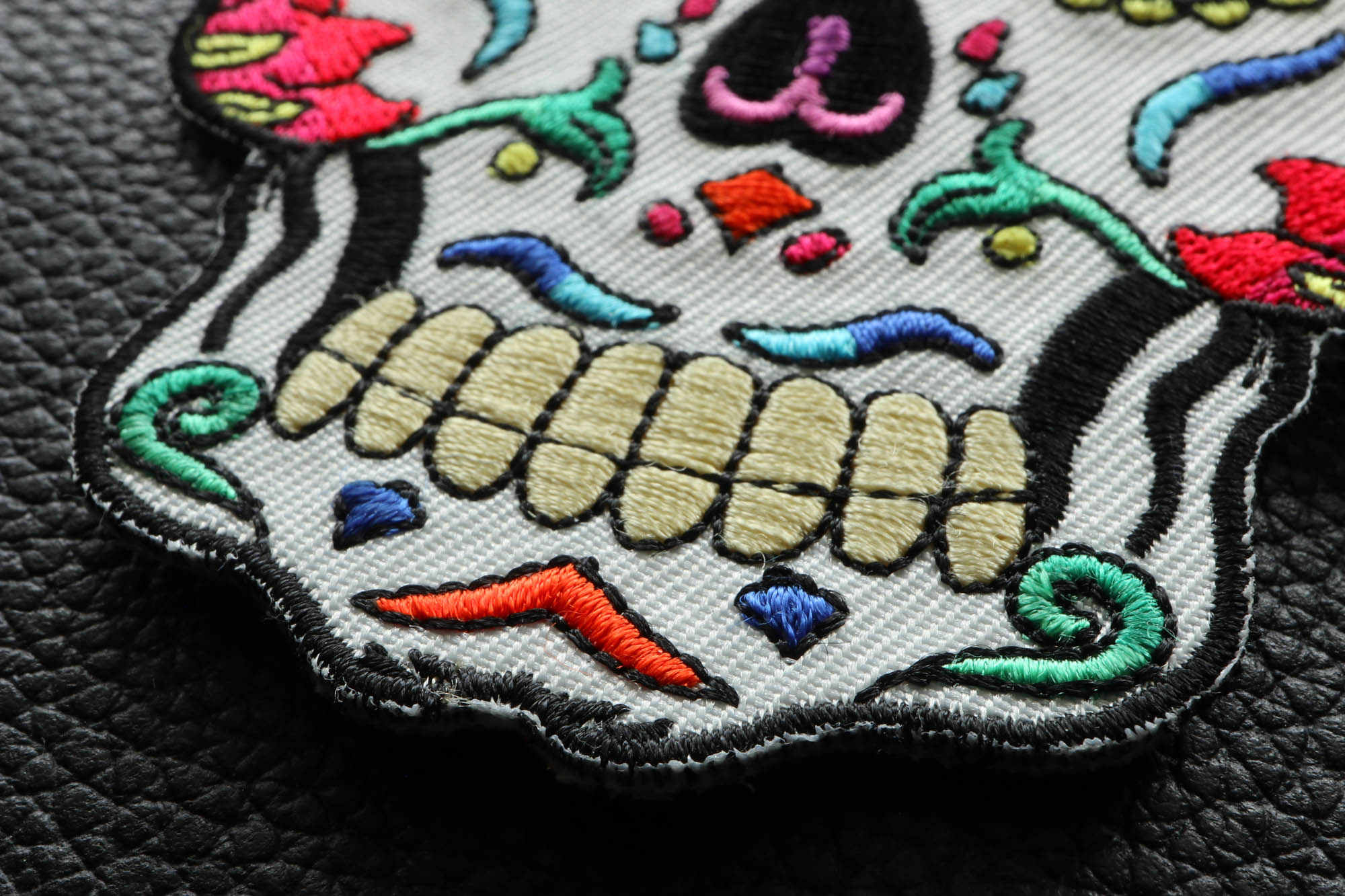 Sugar Skull Patch, Skull Patches by Ivamis Patches