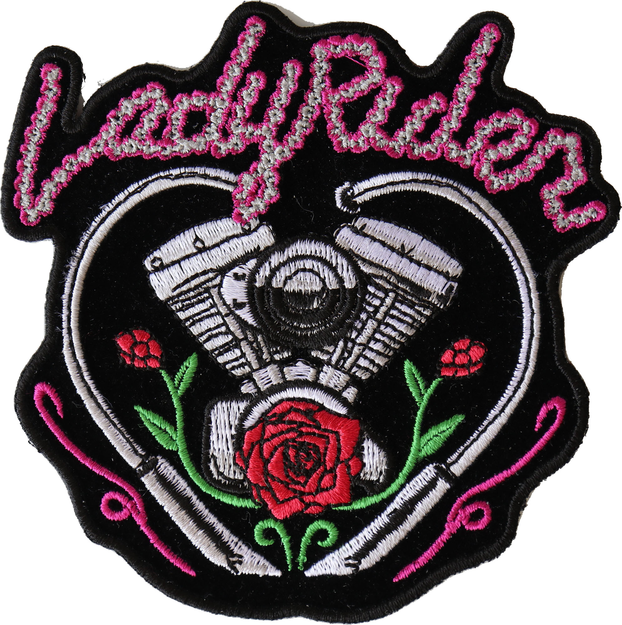 Lady Rider Motorcycle Patch for Sewing or Ironing on to Clothes by ...