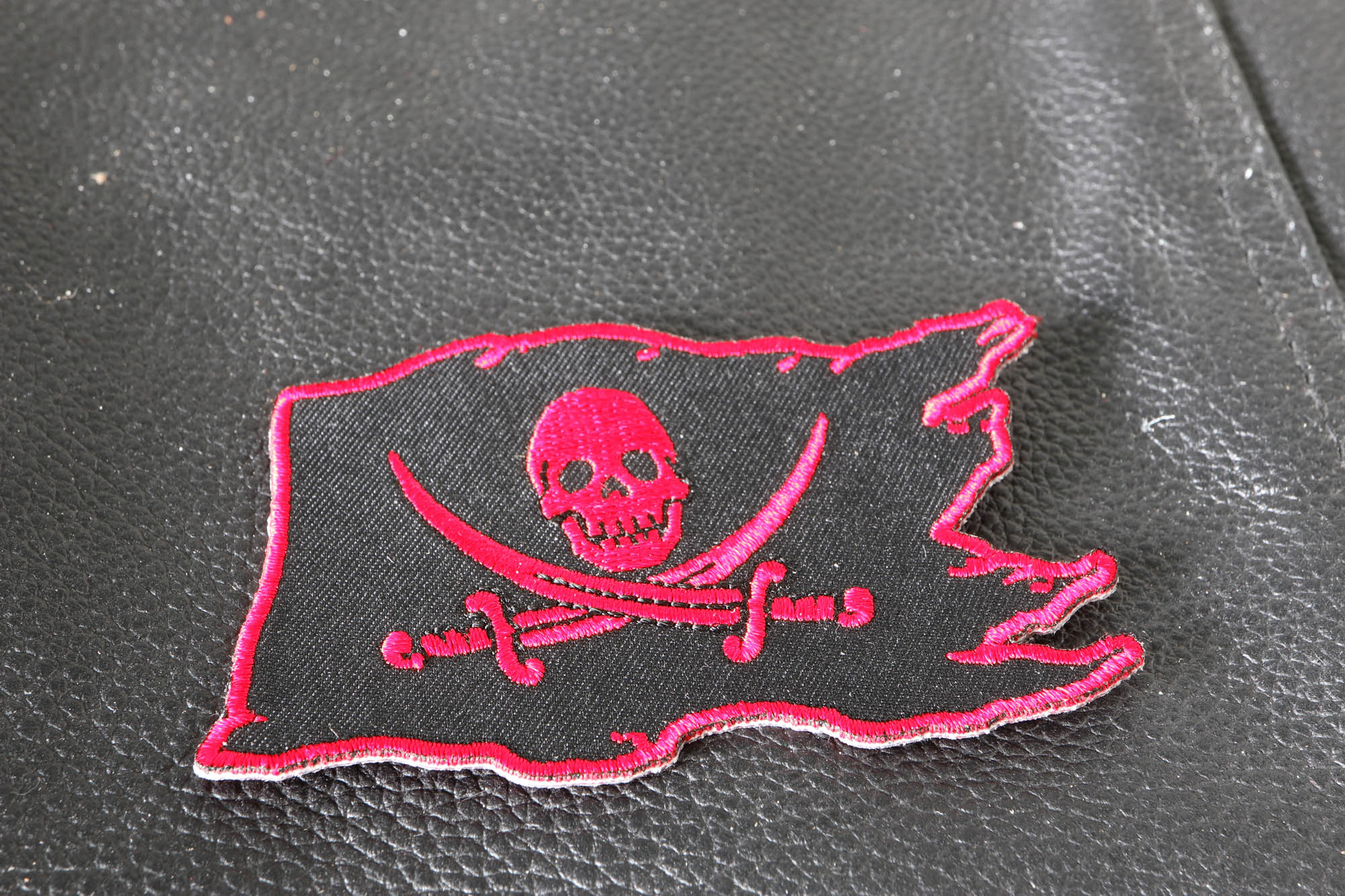 Pirate Flag Skull and Crossed Swords Patch, Skull Patches by Ivamis Patches